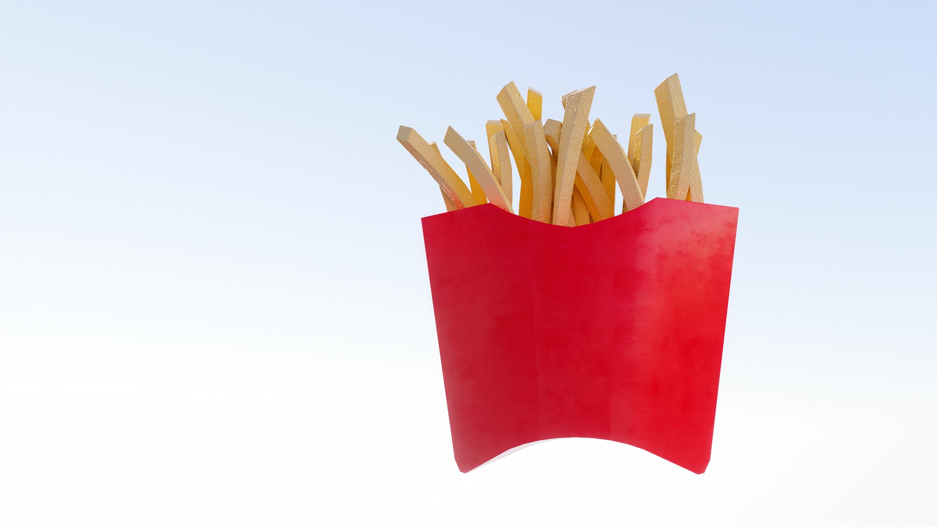 Fries Pateto 3D Model - TurboSquid 2287343