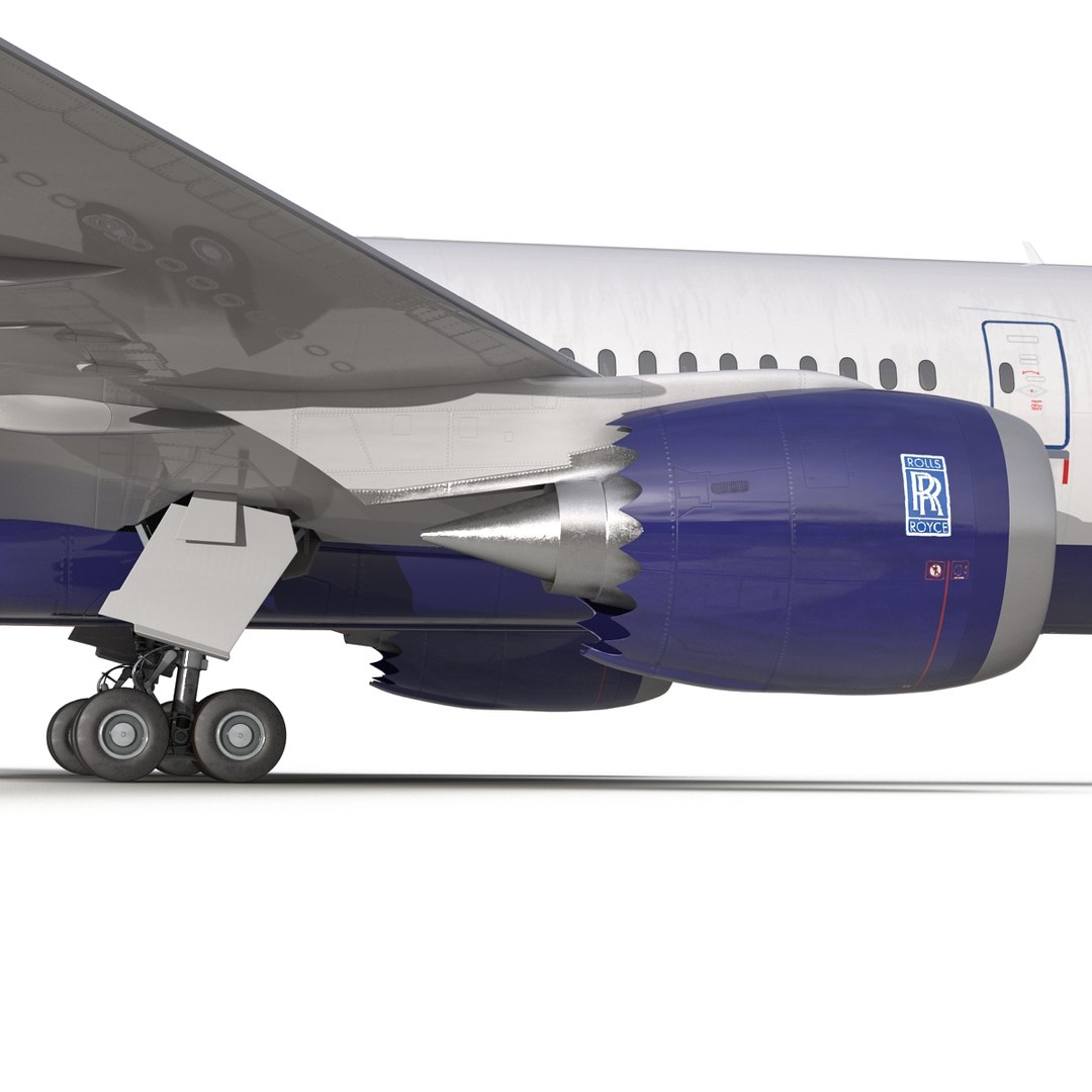 3d model boeing 787 9 dreamliner