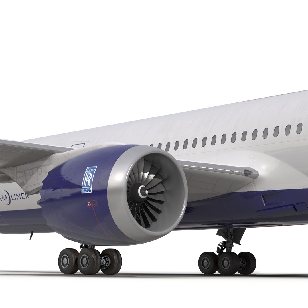 3d model boeing 787 9 dreamliner