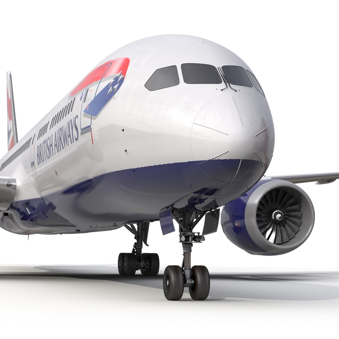 3d model boeing 787 9 dreamliner