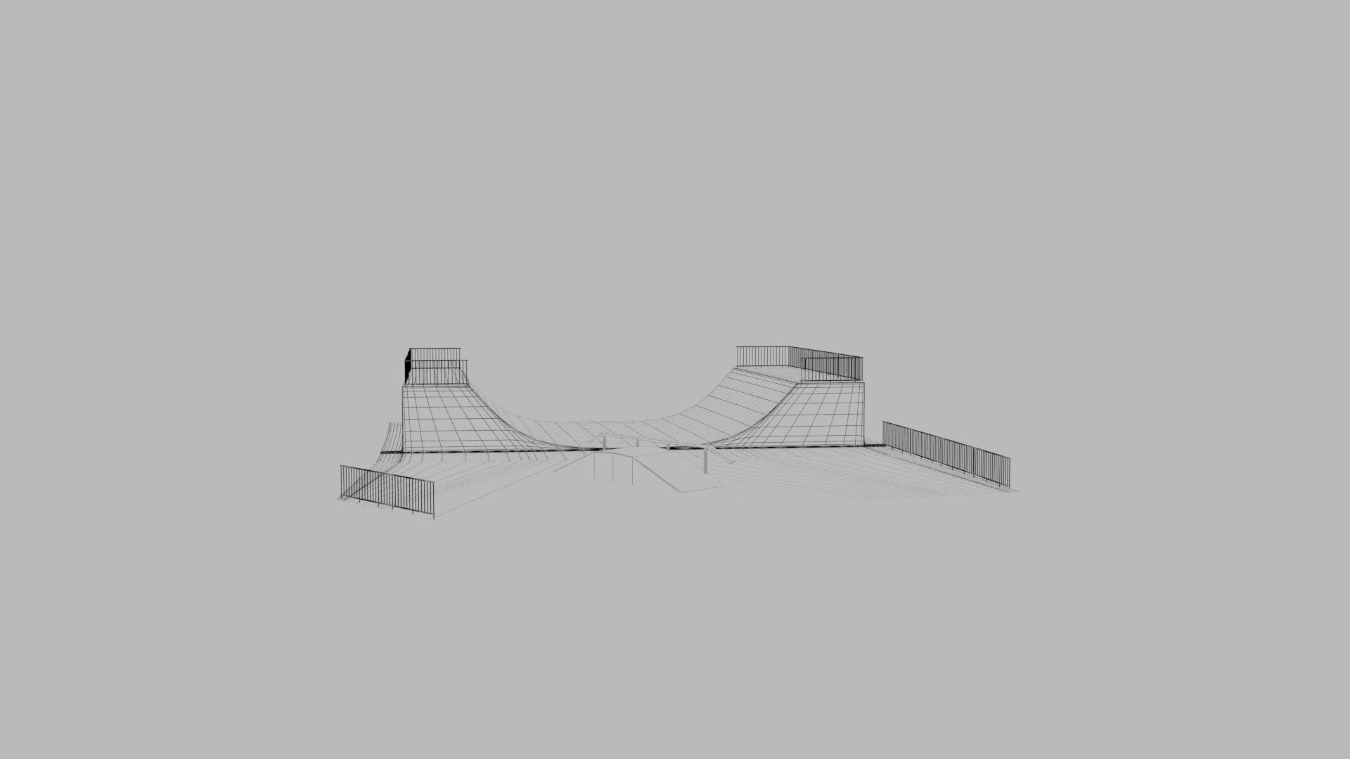 3D model SKATEPARK - TurboSquid 2032043