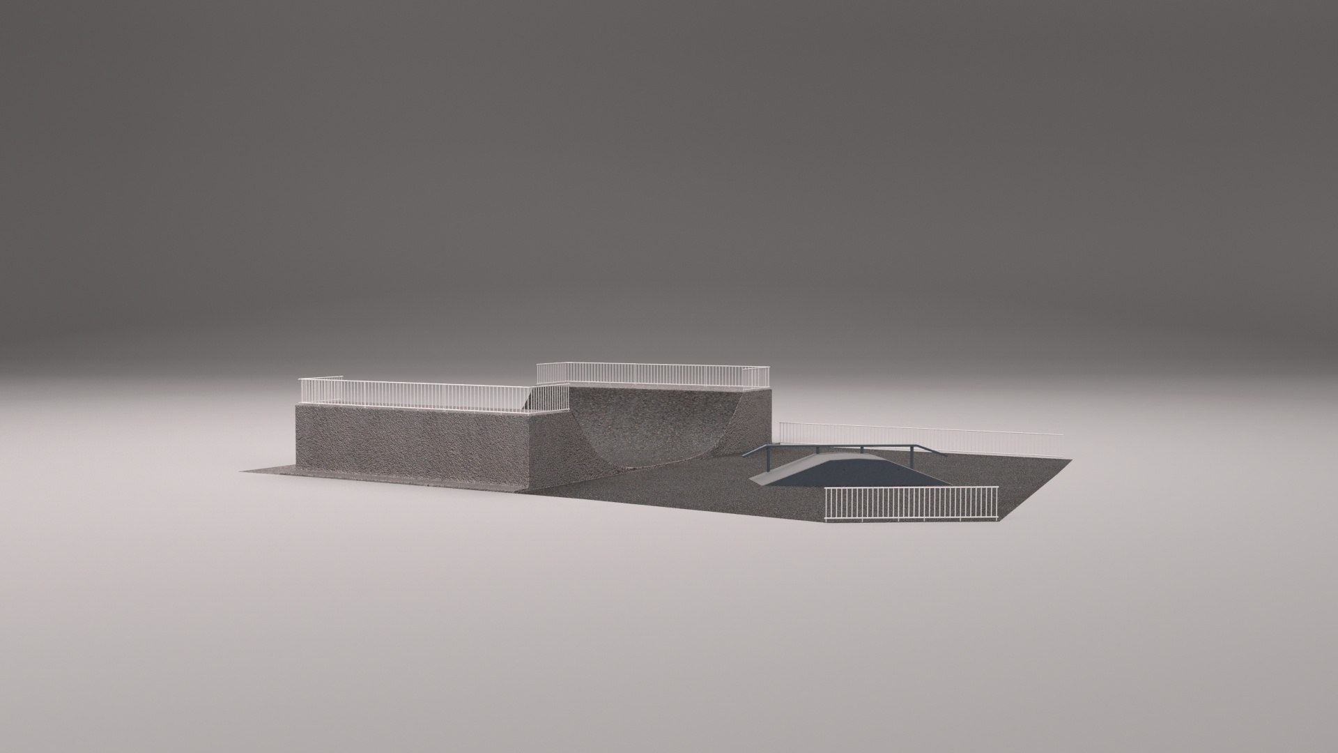 3D model SKATEPARK - TurboSquid 2032043