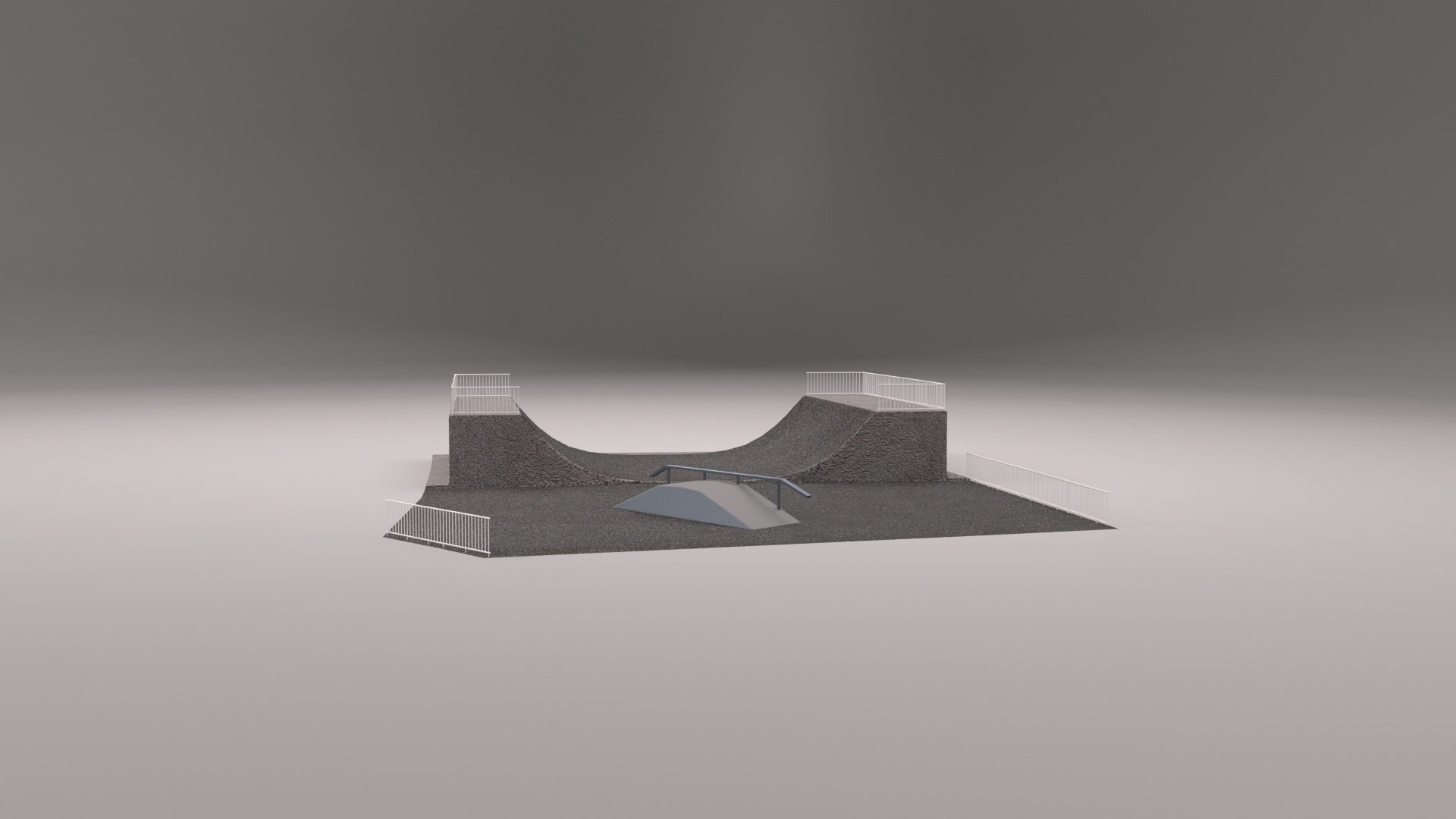3D model SKATEPARK - TurboSquid 2032043