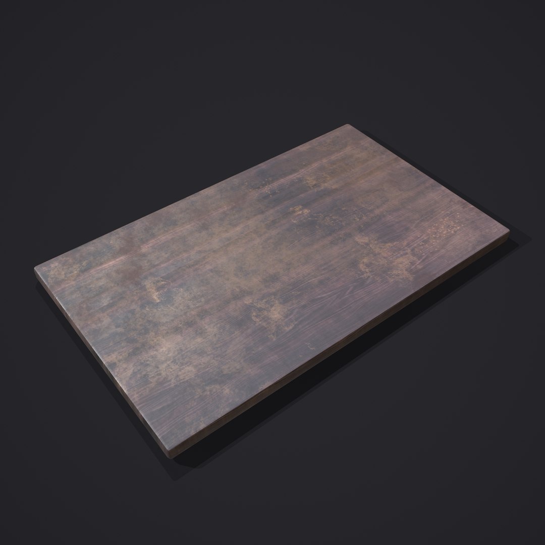 3D model Wooden Display Board - TurboSquid 1731658