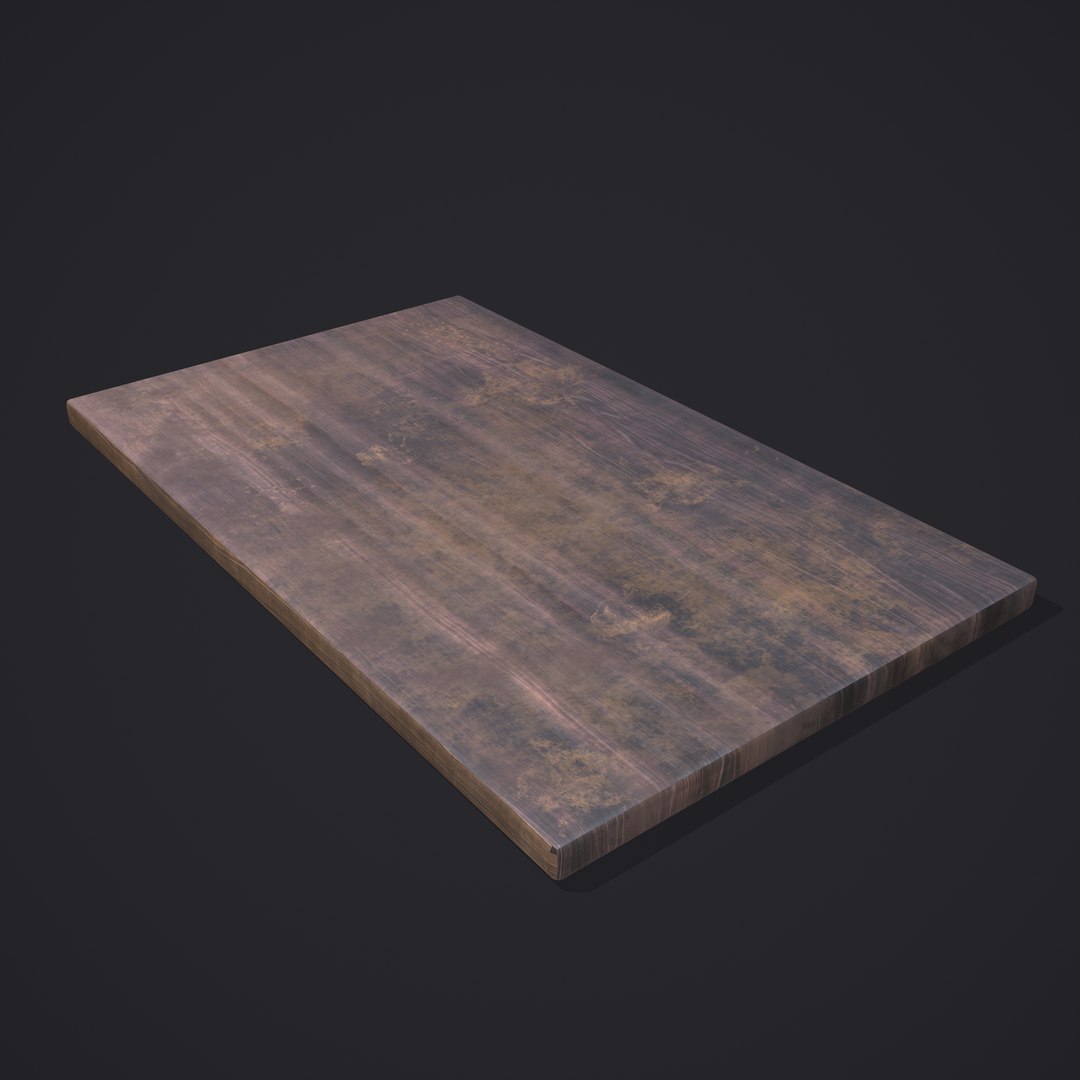 3D model Wooden Display Board - TurboSquid 1731658