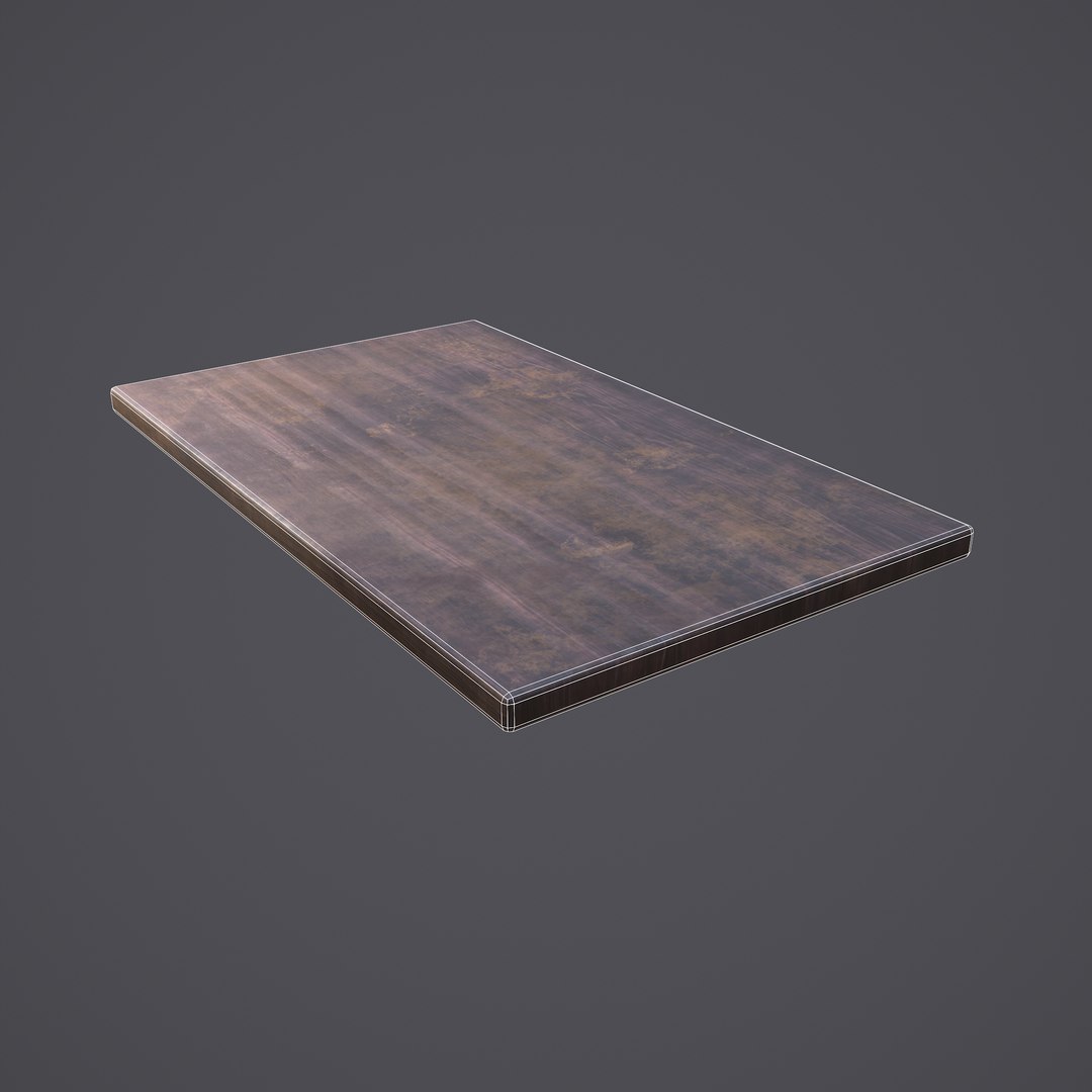 3D model Wooden Display Board - TurboSquid 1731658