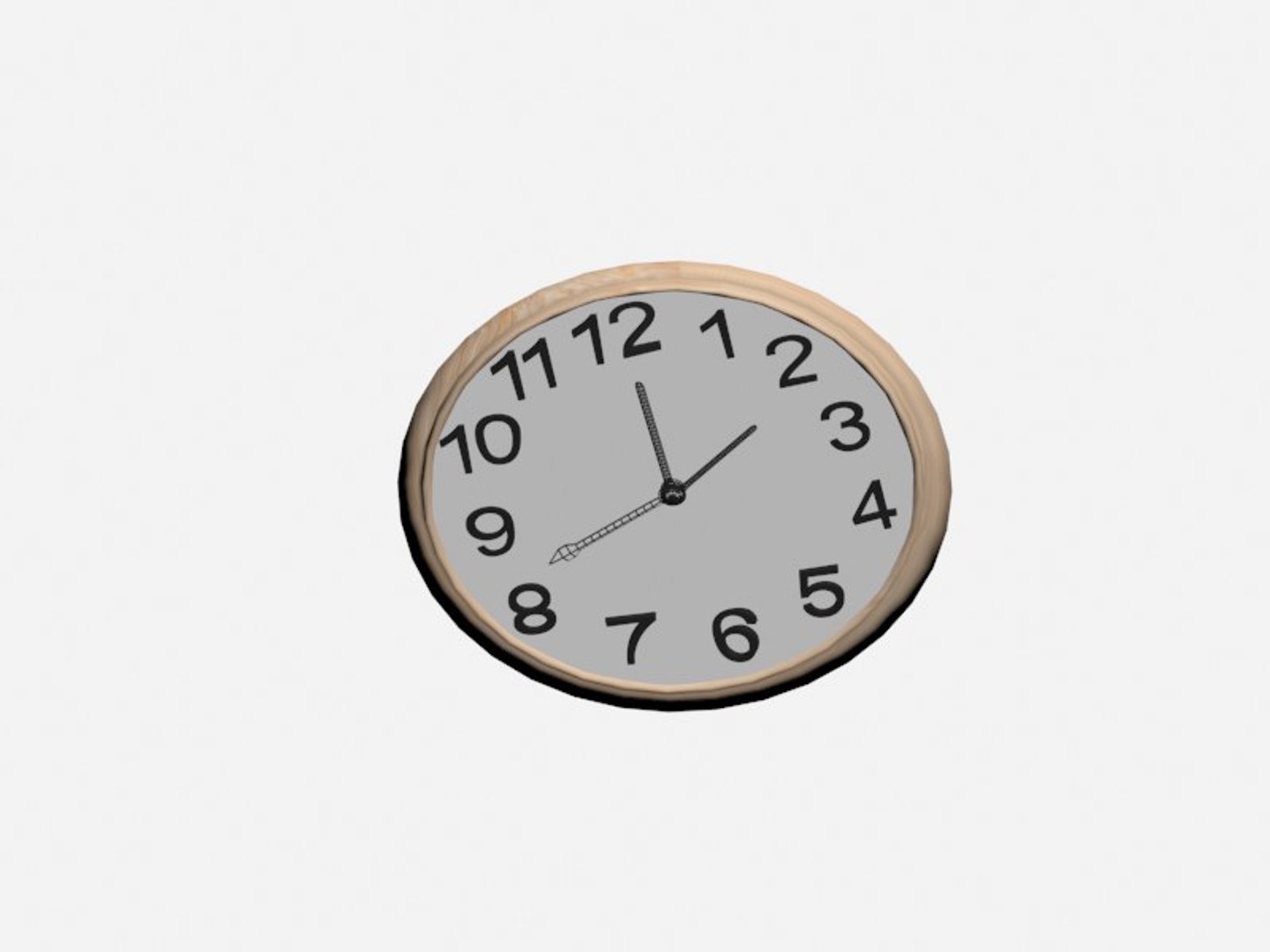 3D Model Wall Mount Watch - TurboSquid 1547294