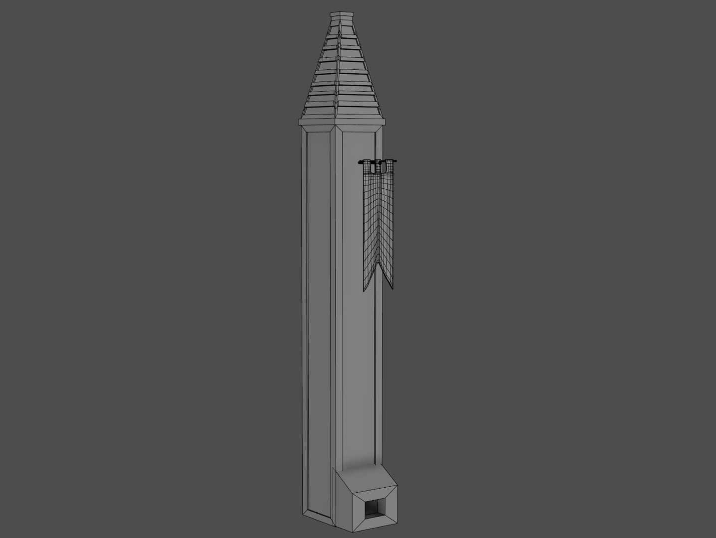 Free 3D Fantasy Ancient Column Flag Model - TurboSquid 1981369