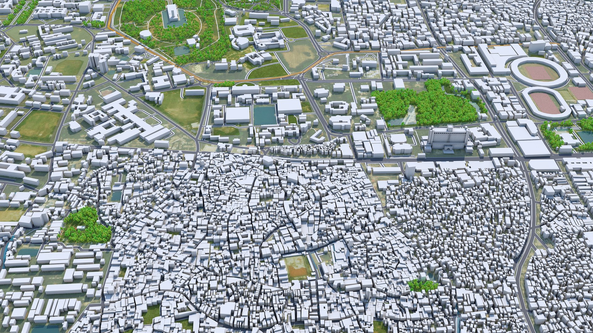 Dhaka Downtown Bangladesh 3D Model - TurboSquid 1988910