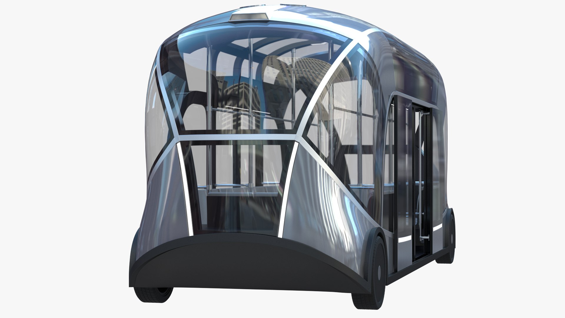 3D Self-driving City Bus Model - TurboSquid 2100335