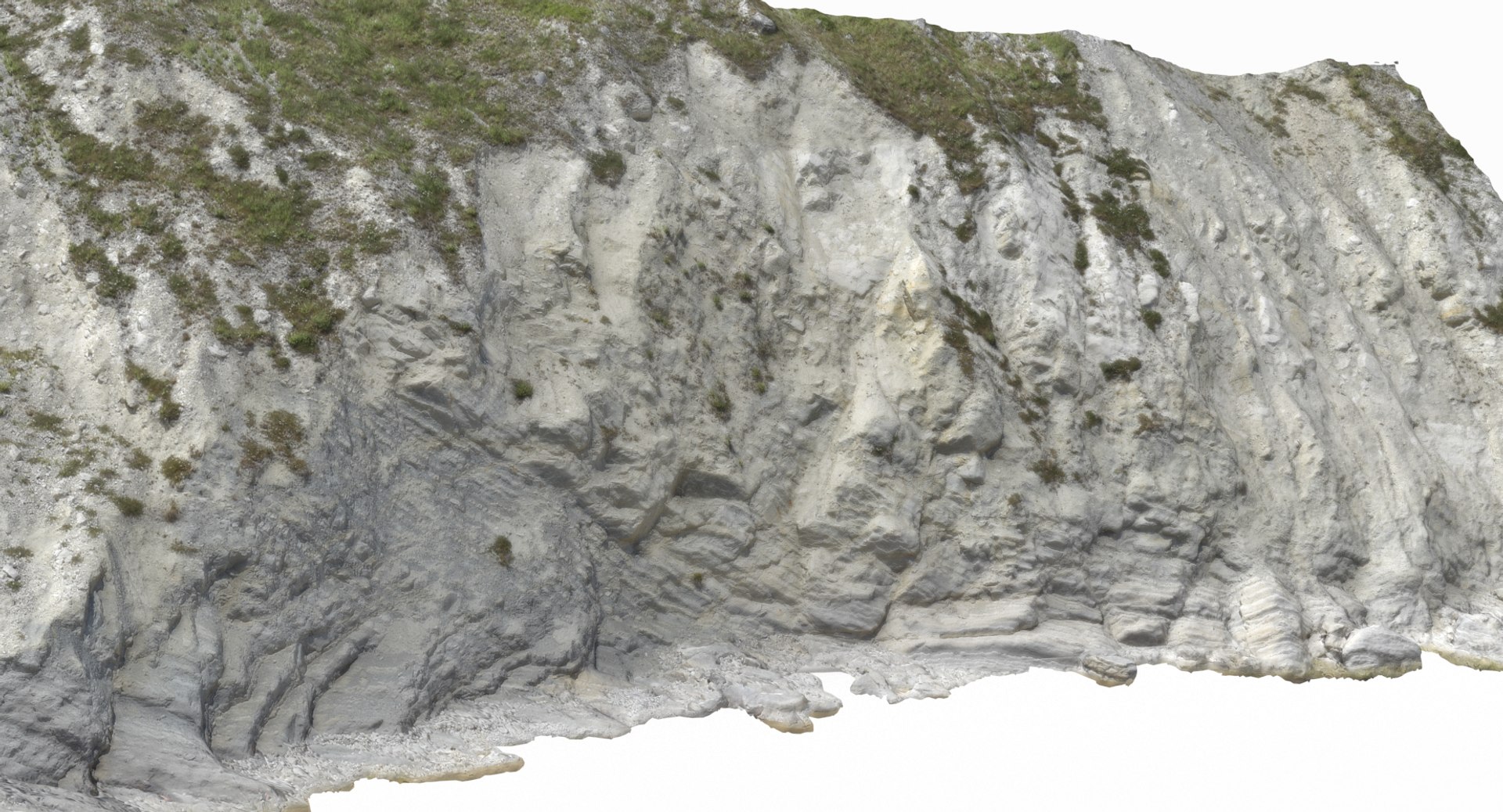 Cliff Scan 3D - TurboSquid 1304934