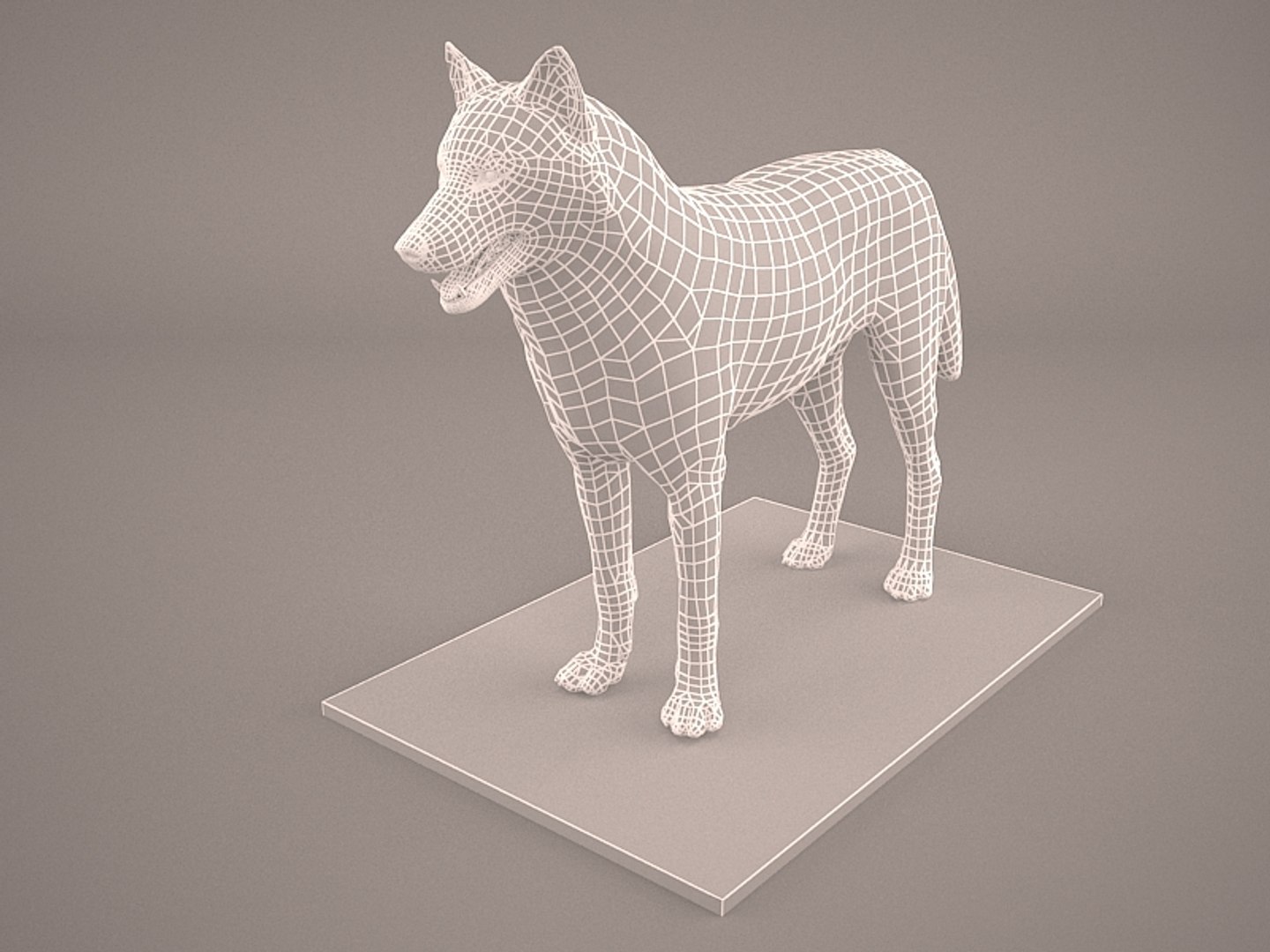 3D Animals Mammal Gray Wolf Model - TurboSquid 1522665