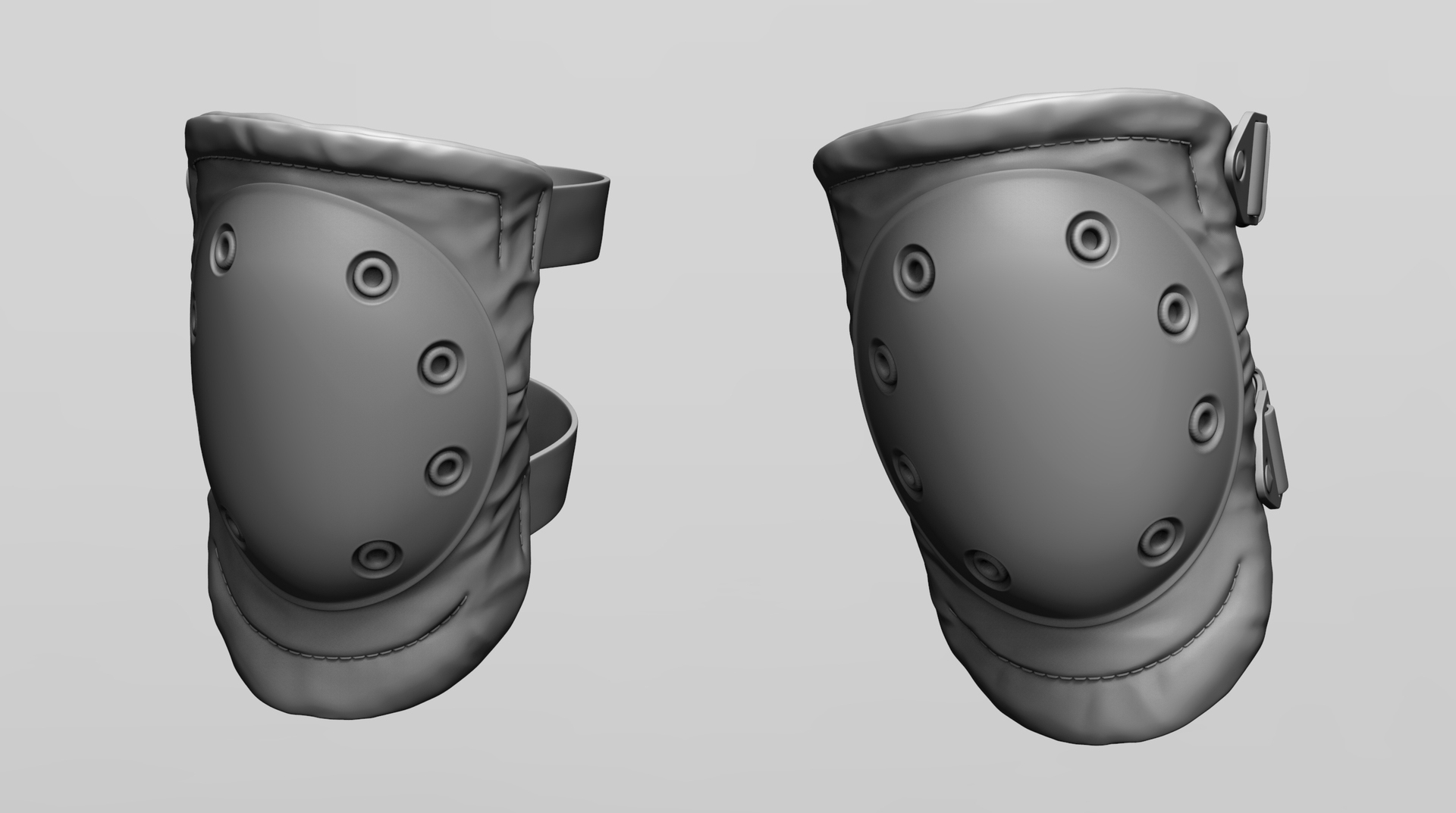 Knee Pad Model - TurboSquid 1596944