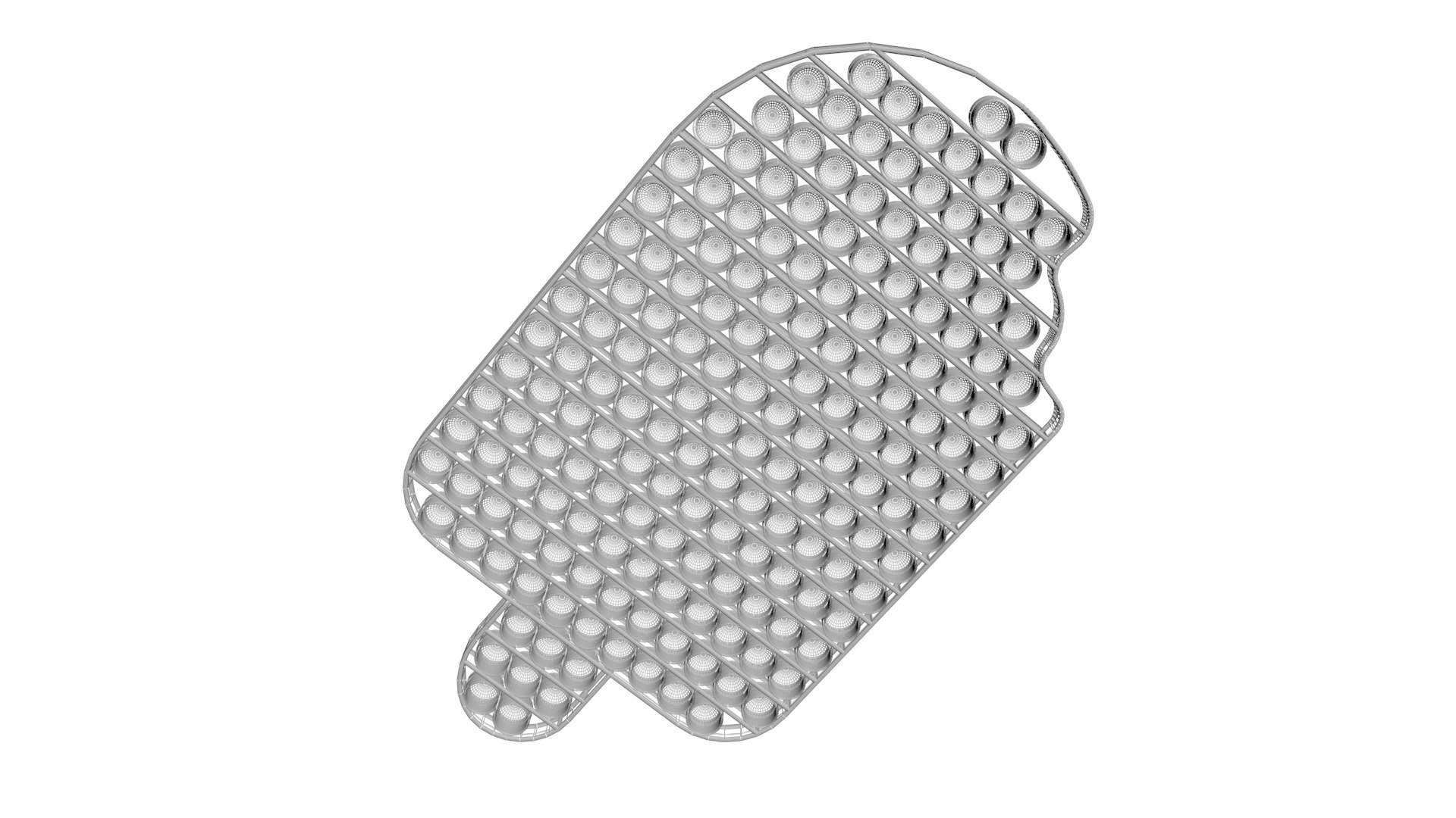 3D model Large Ice Cream Pop It Fidget Toy - TurboSquid 1894682