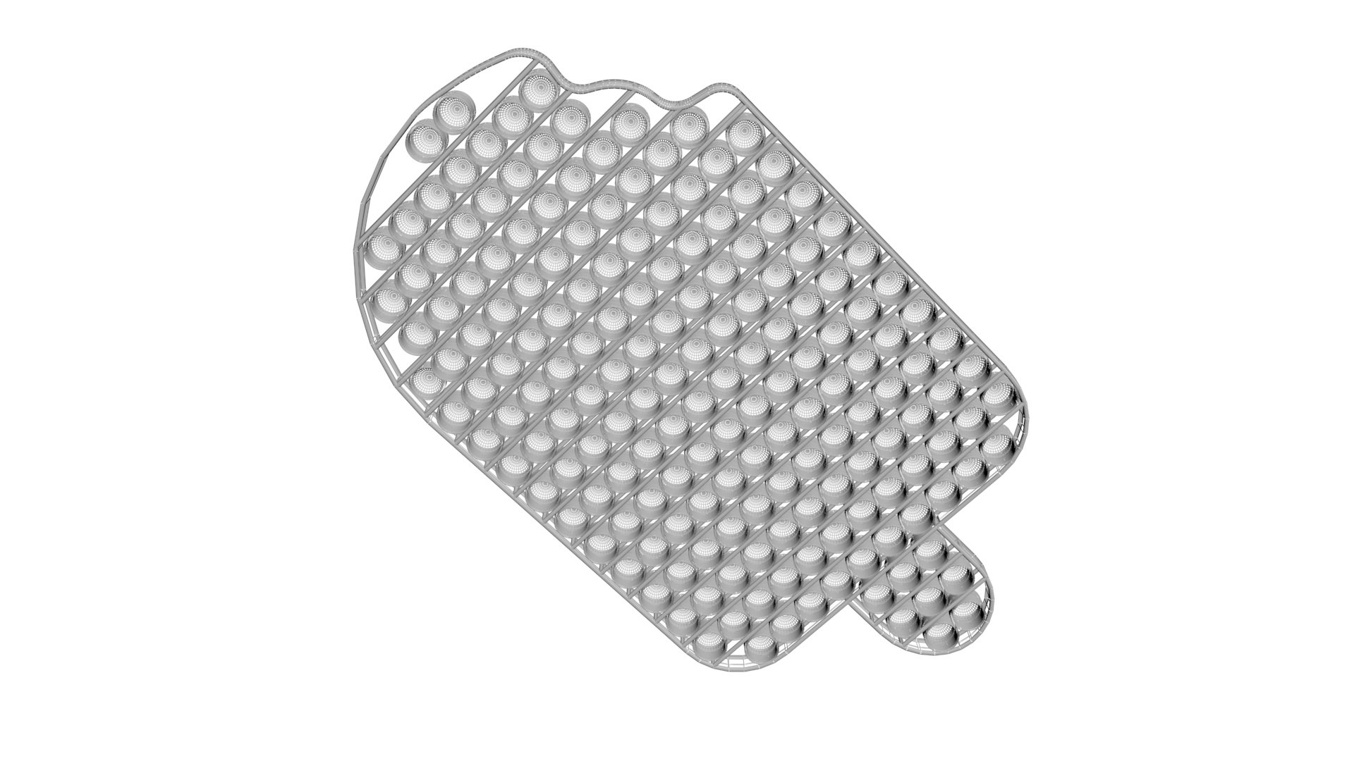 3D model Large Ice Cream Pop It Fidget Toy - TurboSquid 1894682