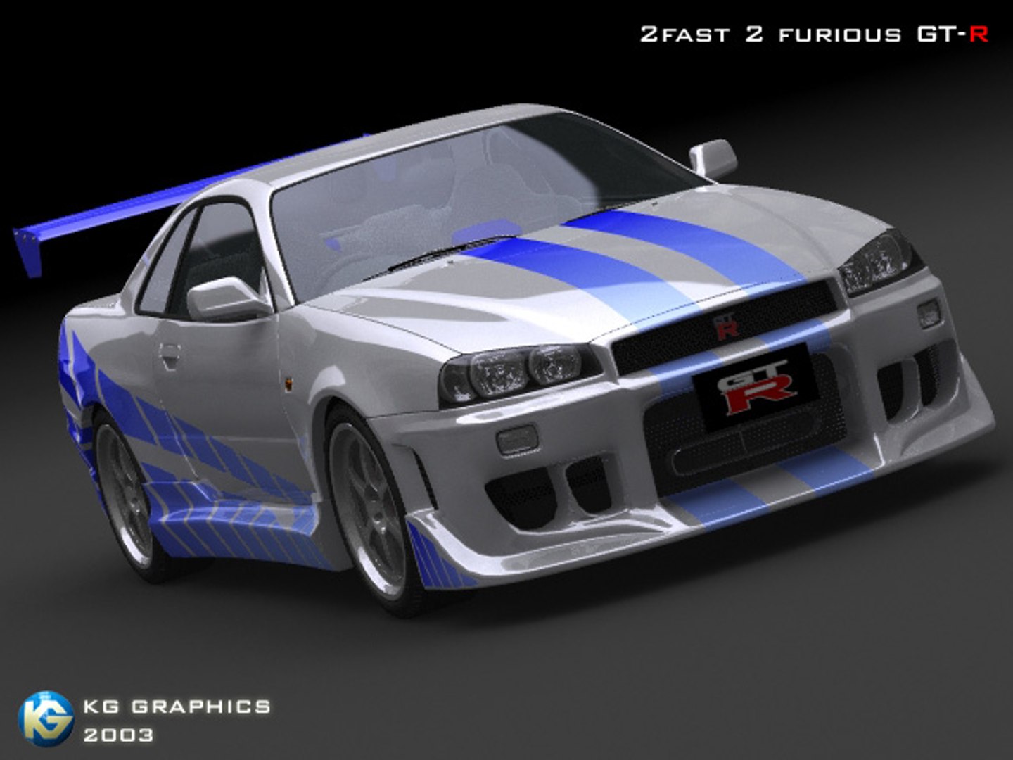 2fast 2furious Nissan Skyline 3d Model
