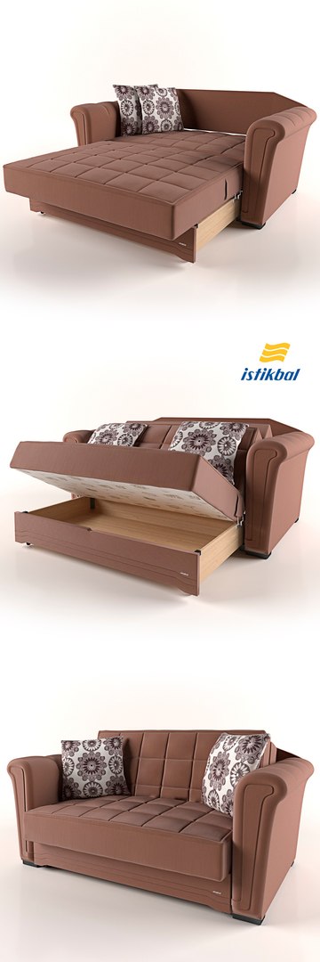 sofa bed 3d model