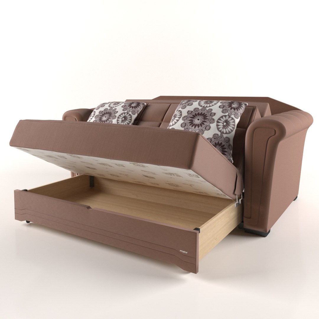 sofa bed 3d model