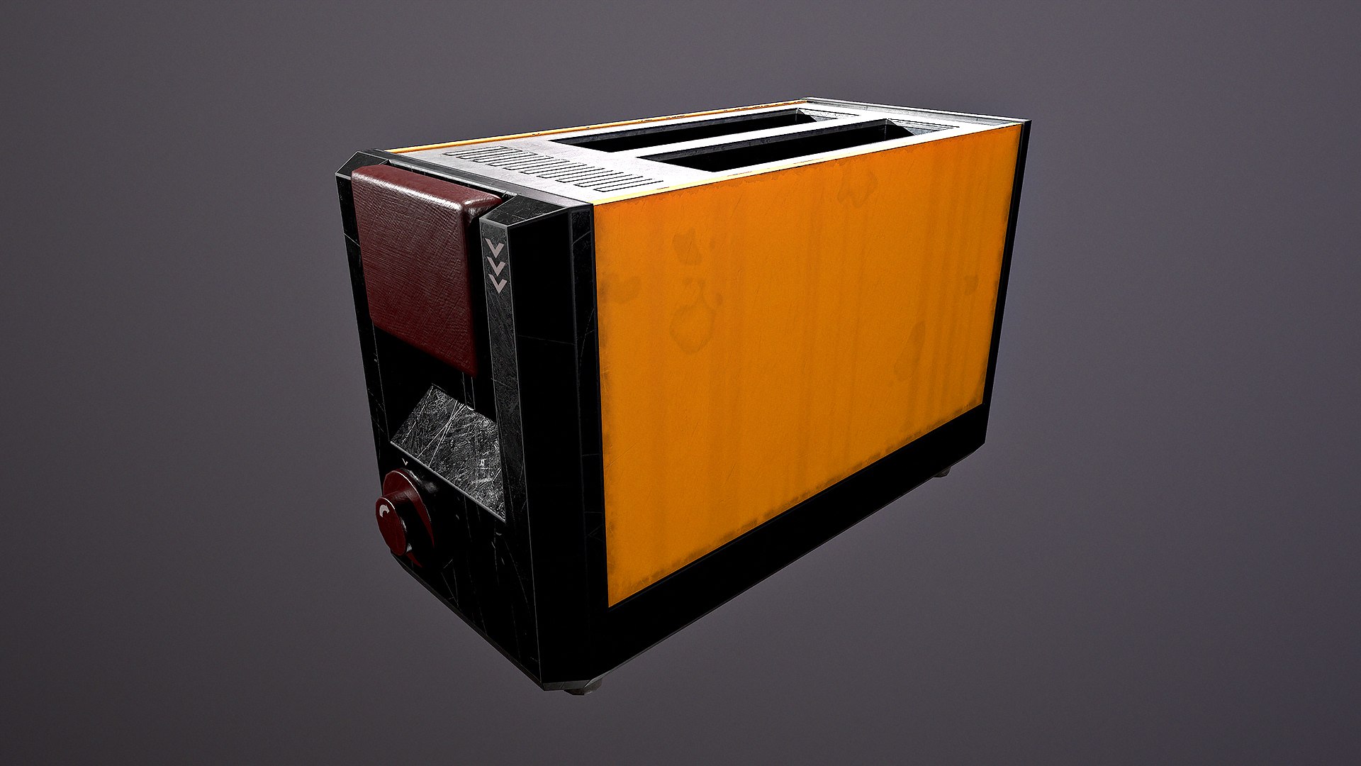3D Vintage Old Toaster - TurboSquid 1724042