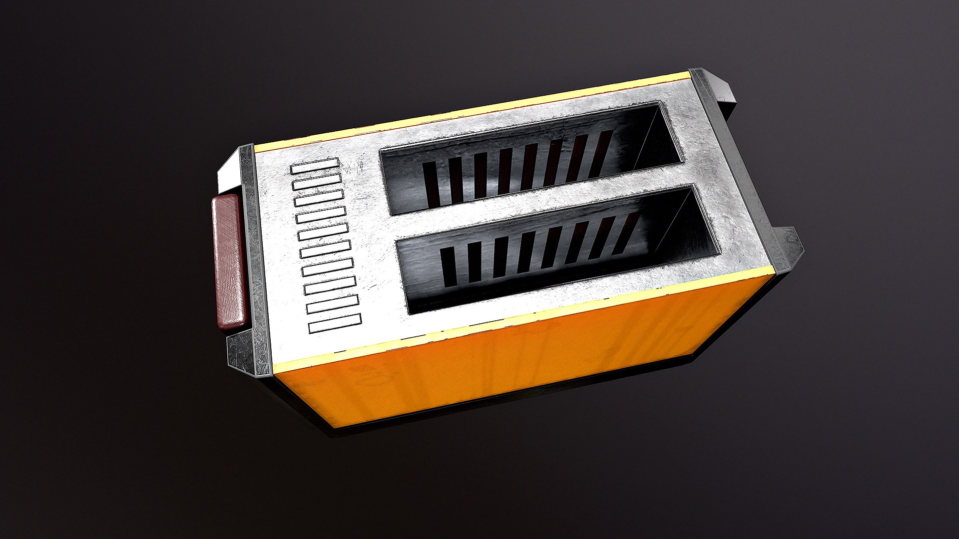 3D Vintage Old Toaster - TurboSquid 1724042