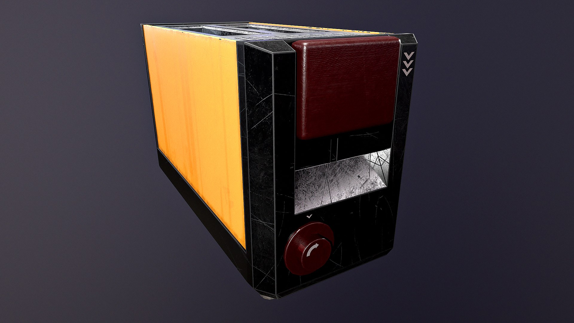 3D Vintage Old Toaster - TurboSquid 1724042