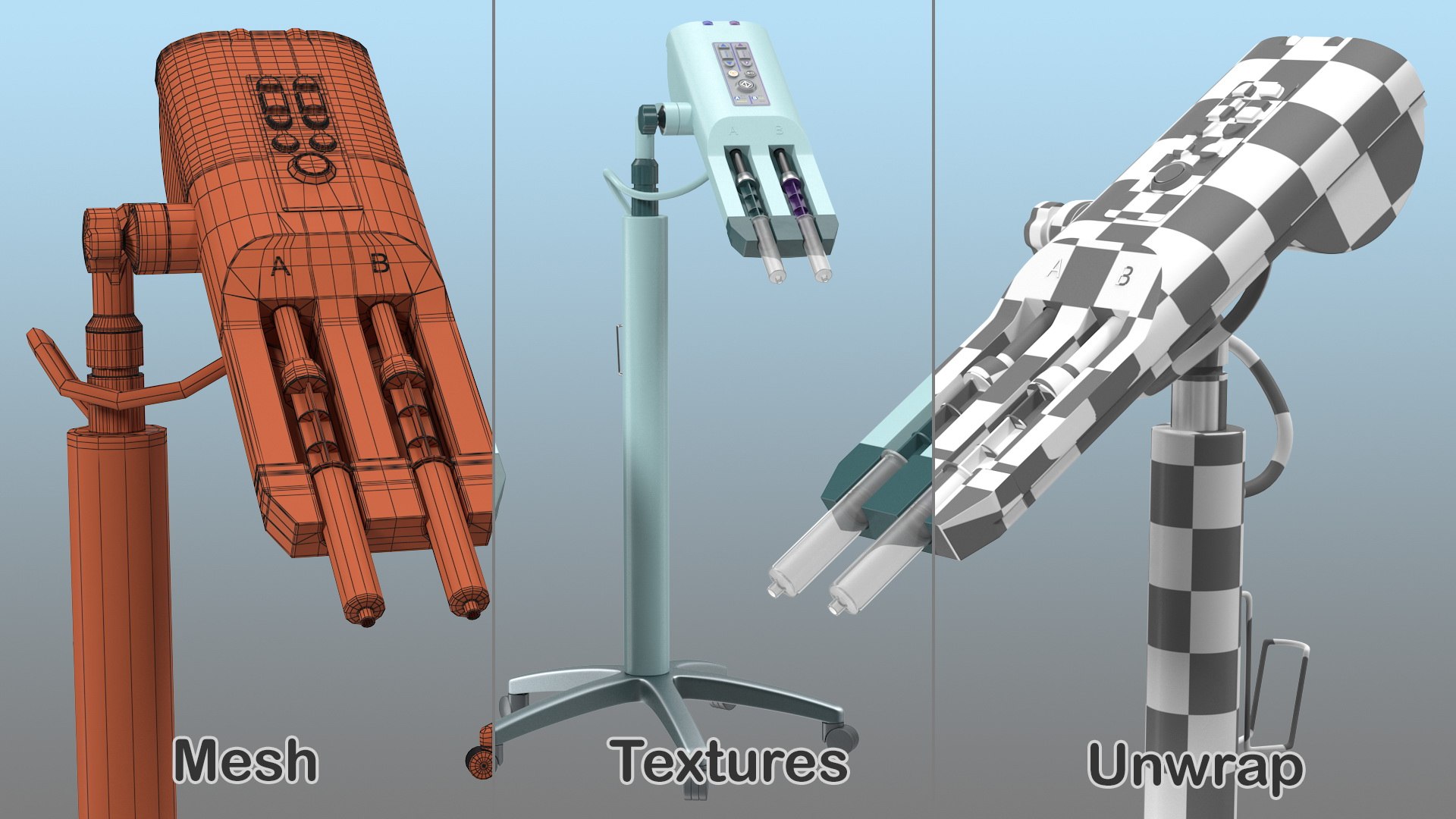 3D Model Contrast Media Injector Mri - TurboSquid 1464219