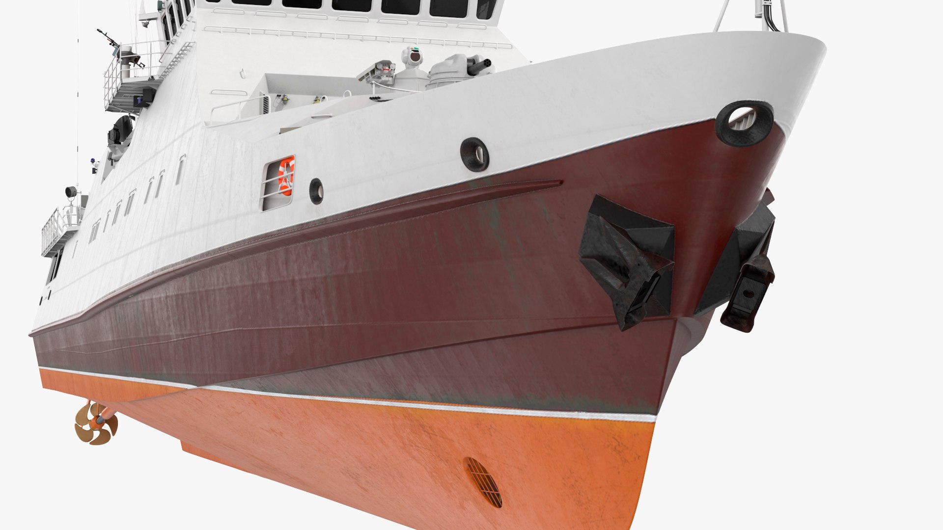 3D Model Coast Guard Ship - TurboSquid 2258821