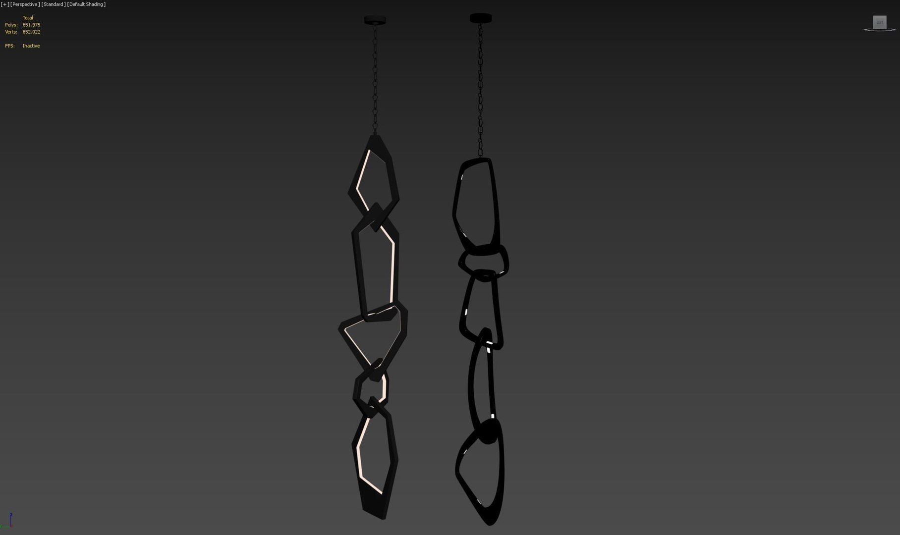 Pangea Chandelier Vertical 3D Model - TurboSquid 2182375