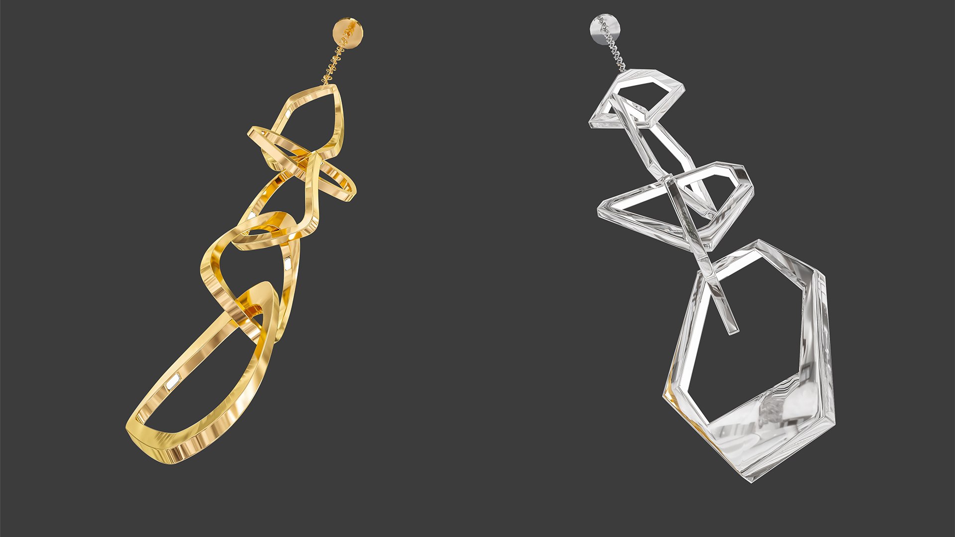 Pangea Chandelier Vertical 3D Model - TurboSquid 2182375
