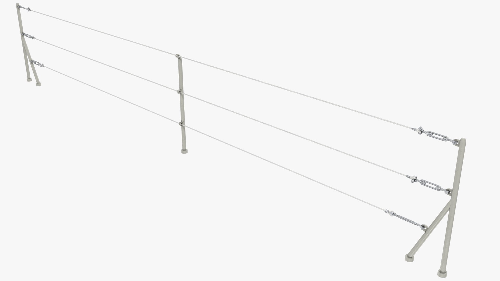 3D Model Ship Handrails V2 - TurboSquid 2102779