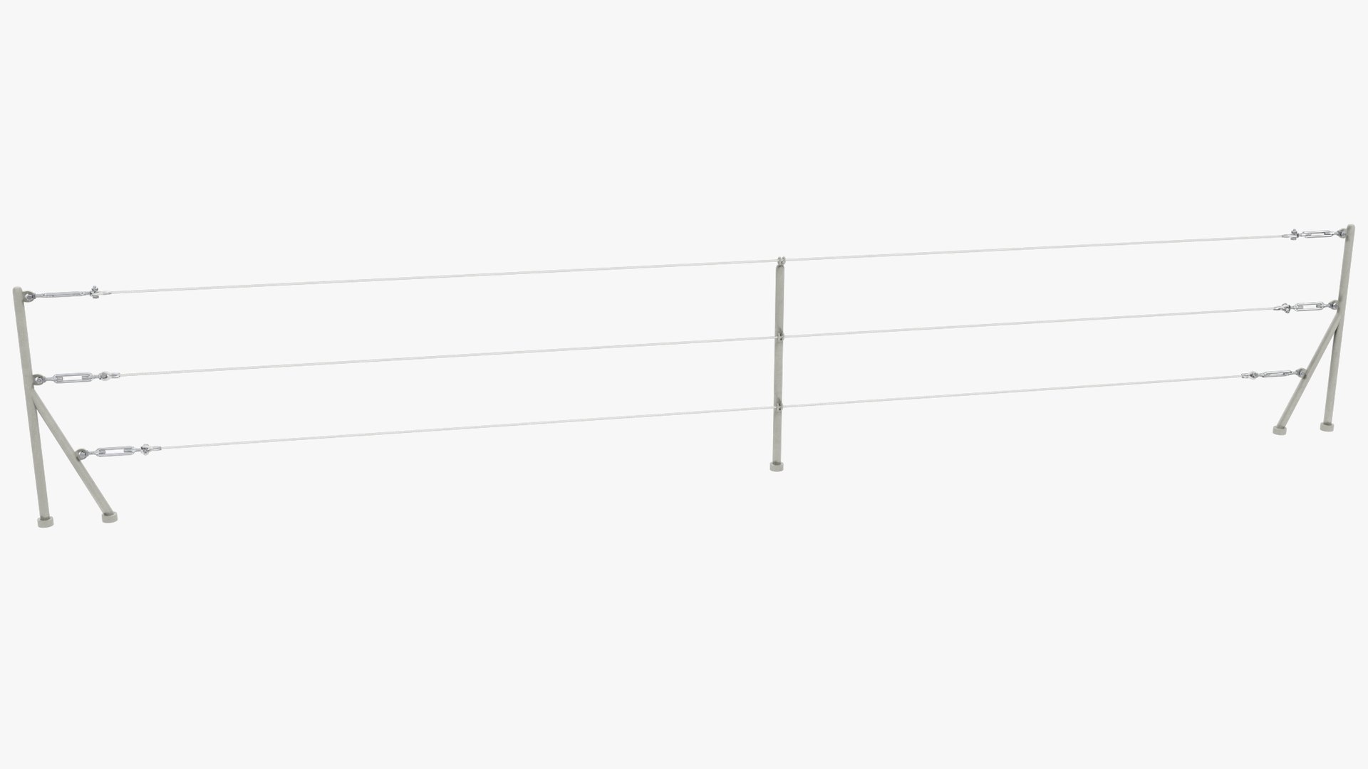 3D Model Ship Handrails V2 - TurboSquid 2102779