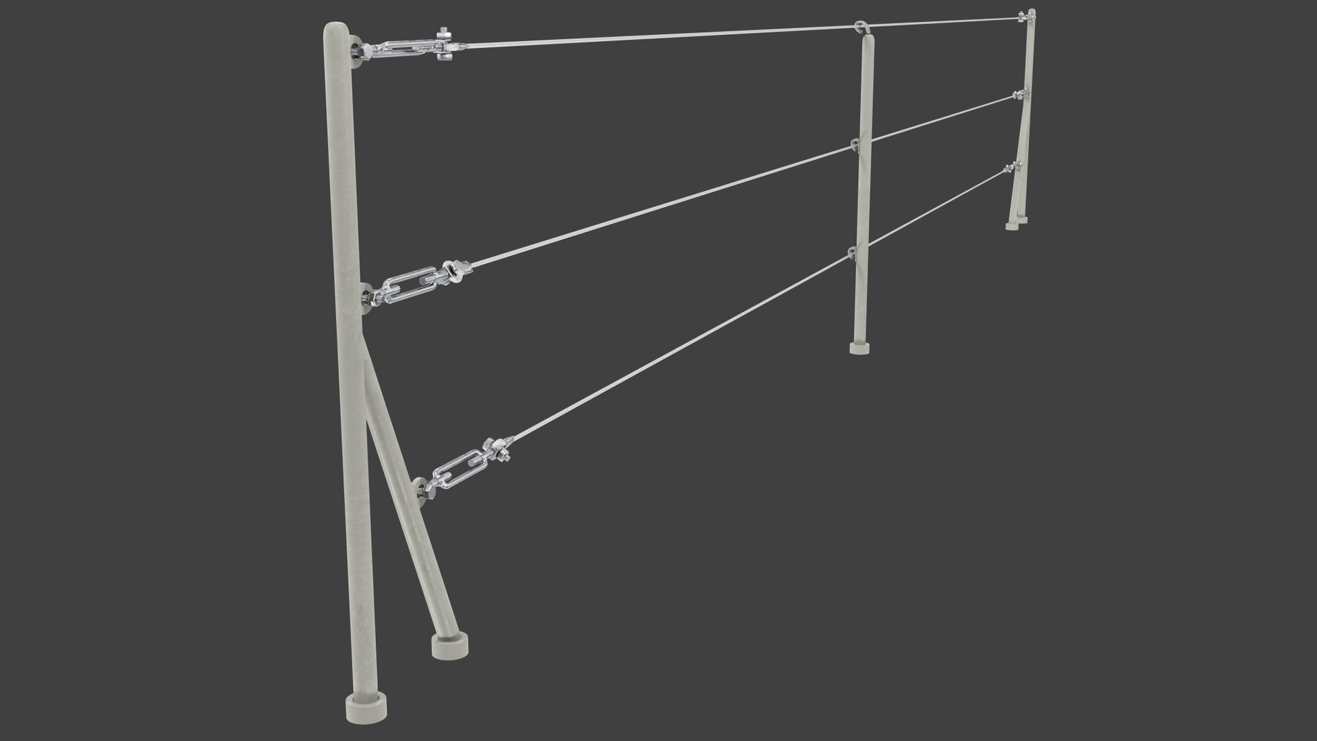 3D model Ship Handrails V2 - TurboSquid 2102779