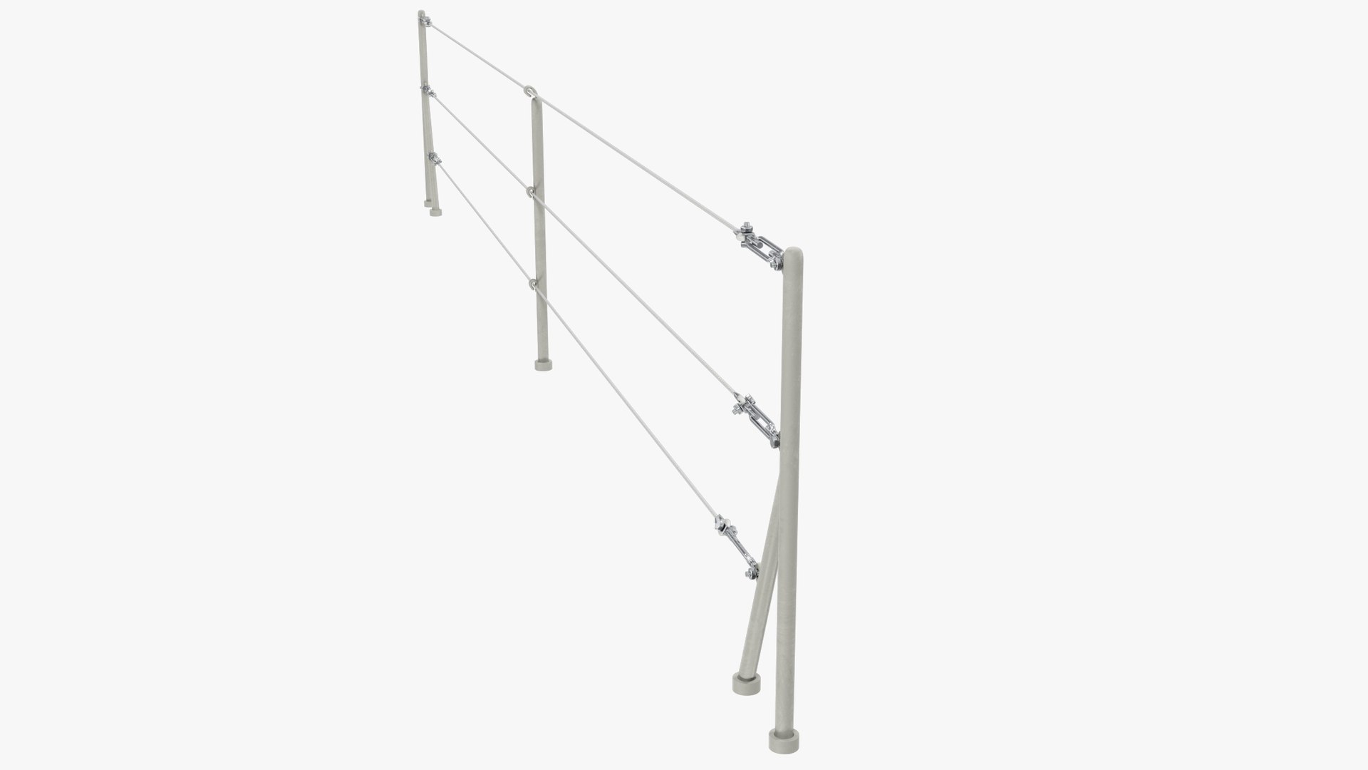 3D Model Ship Handrails V2 - TurboSquid 2102779