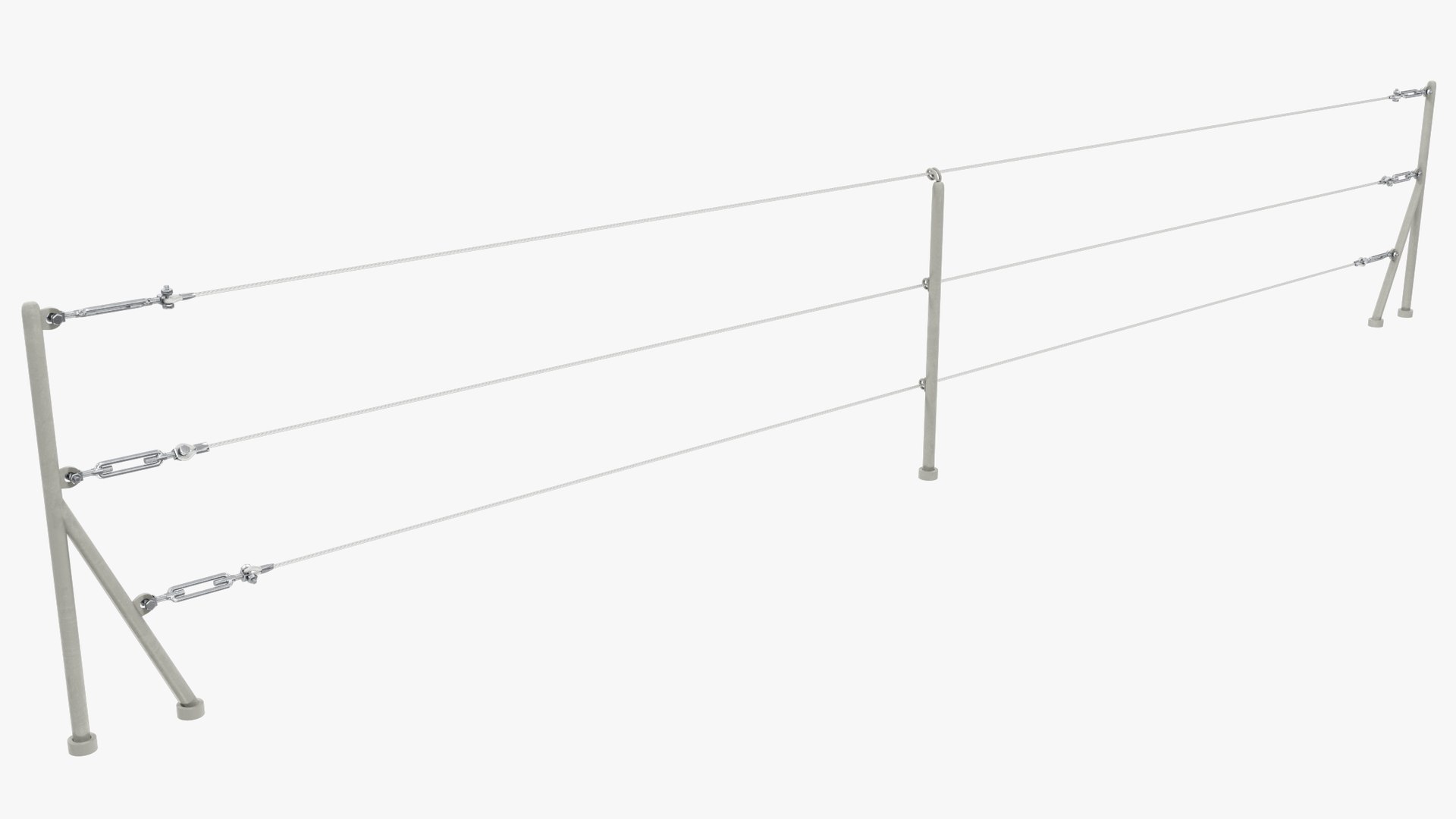 3D Model Ship Handrails V2 - TurboSquid 2102779