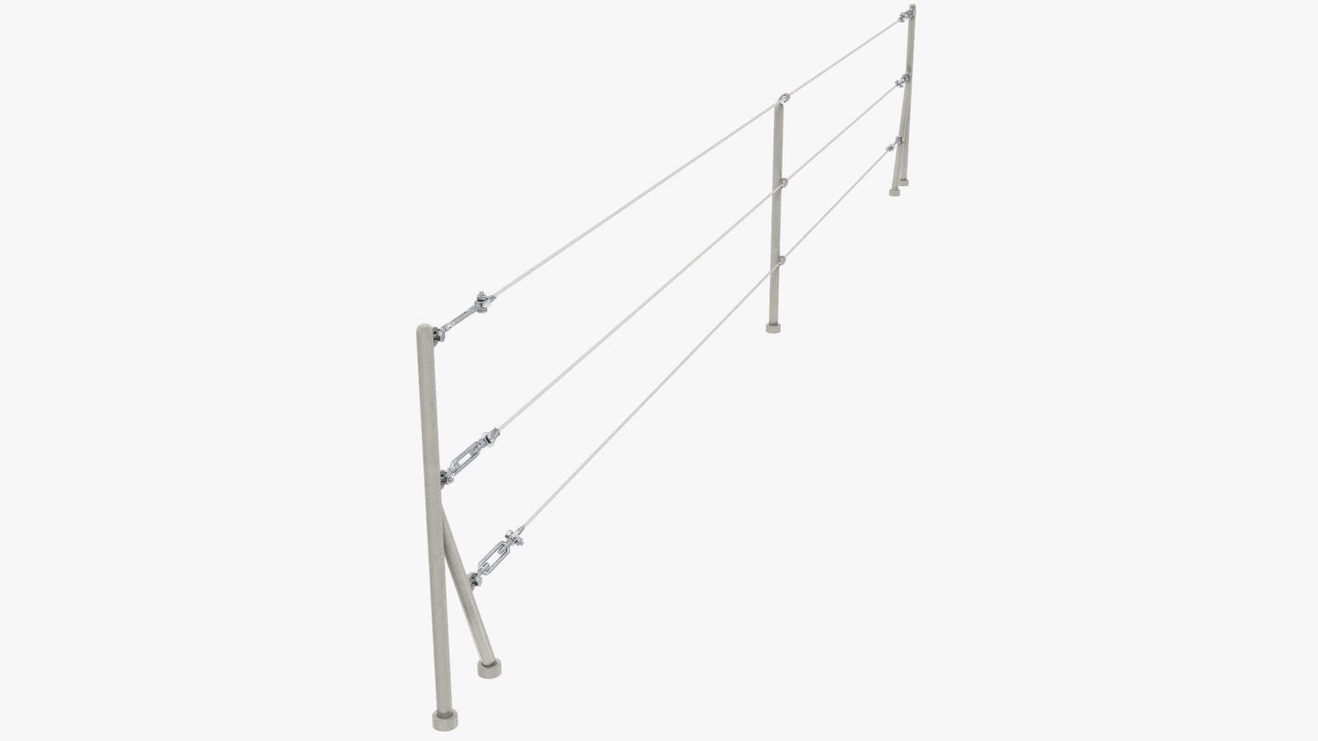 3D Model Ship Handrails V2 - TurboSquid 2102779