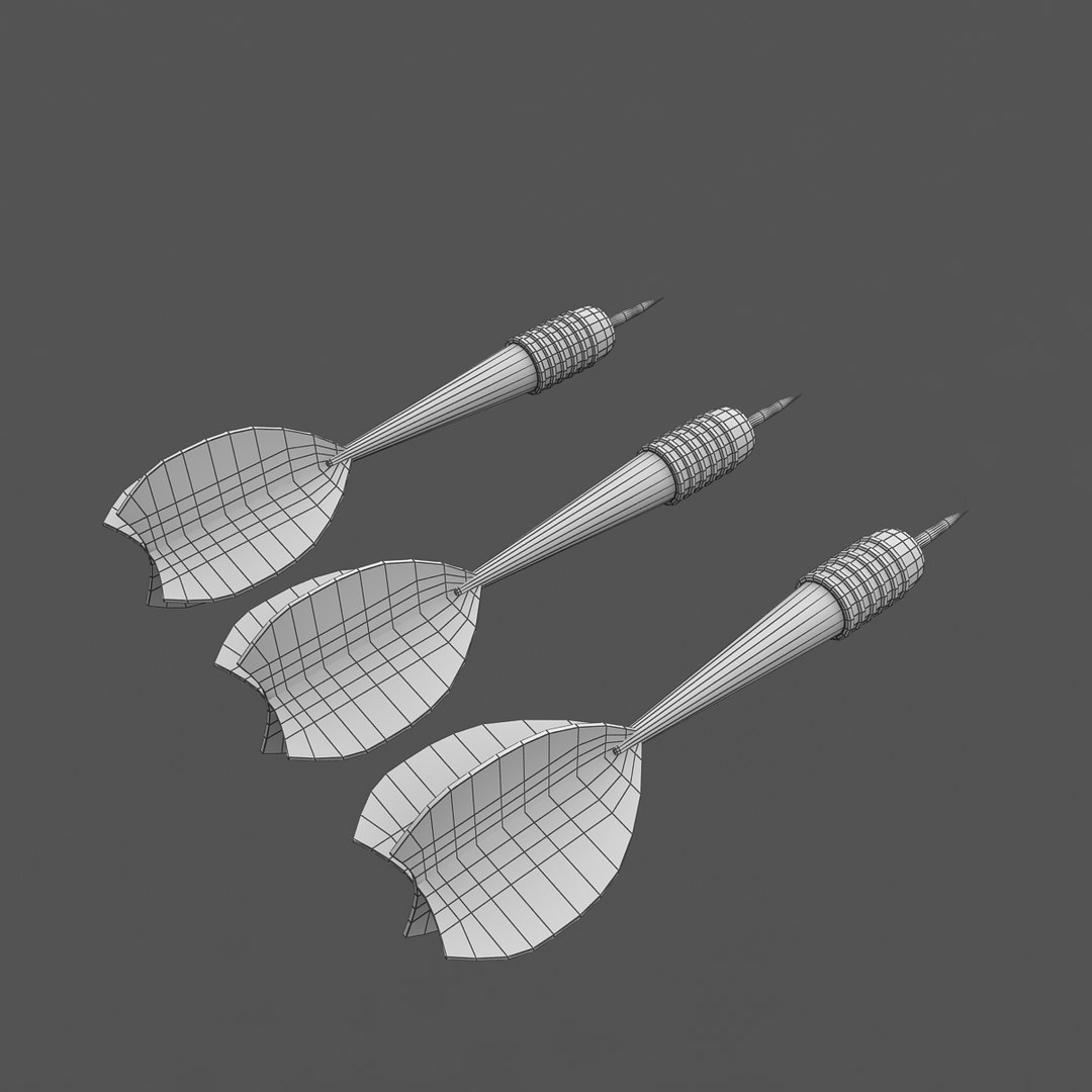 Darts 3D Model - TurboSquid 1445267
