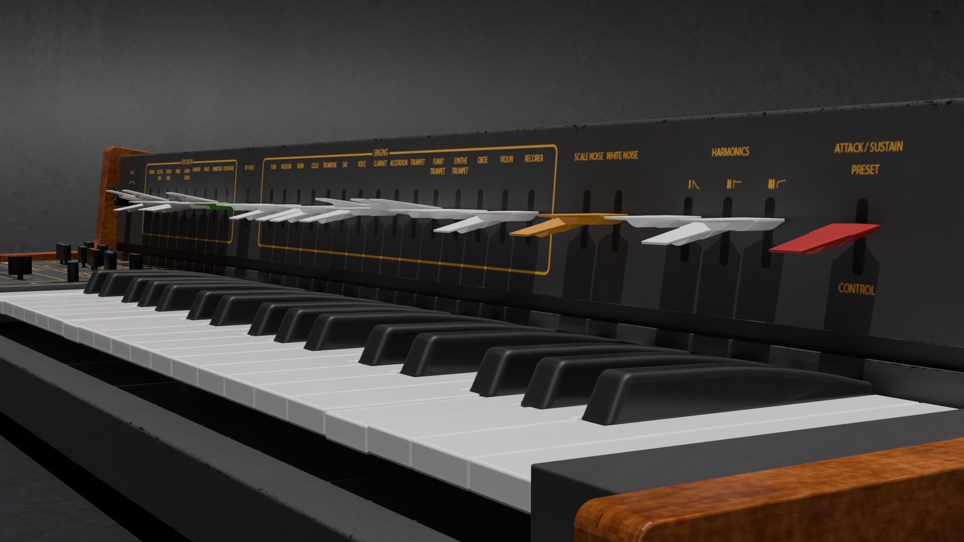 3D Korg Preset 900PS - TurboSquid 2377856