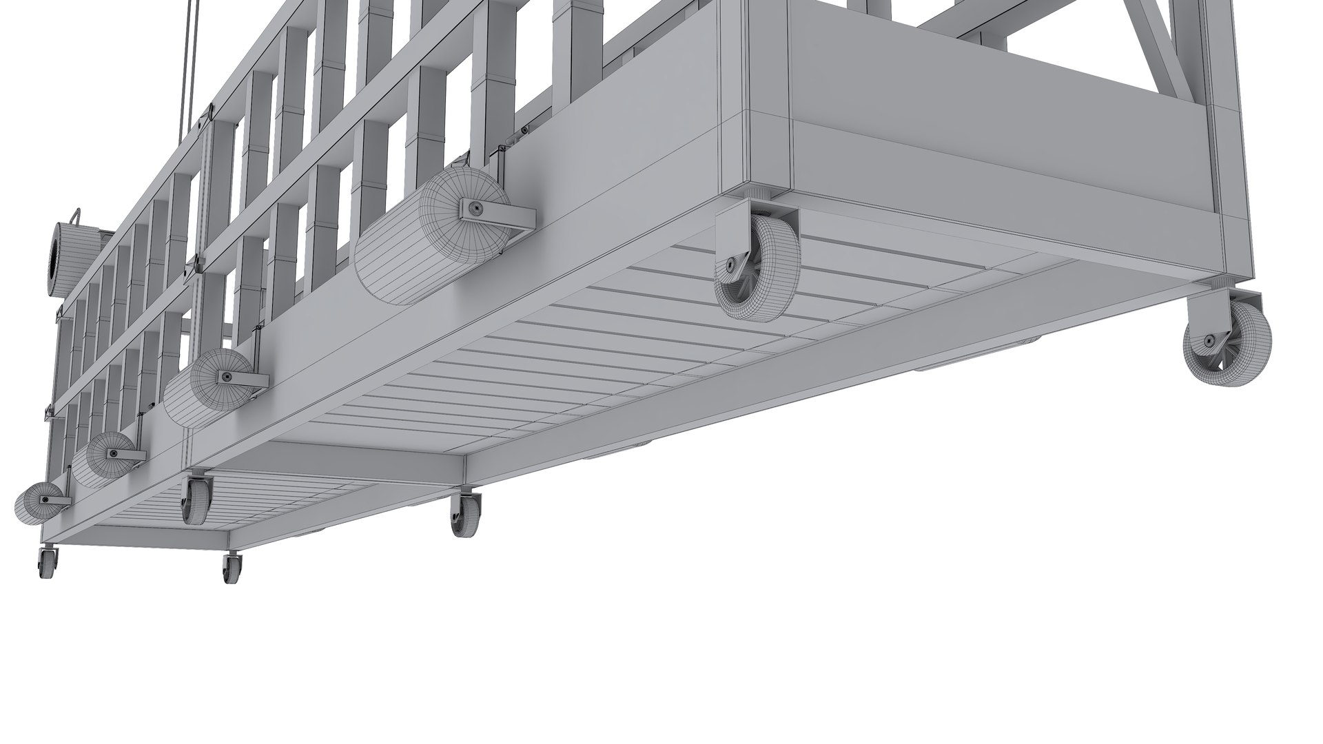 3D Window Cleaning Gondola Model - TurboSquid 2242558