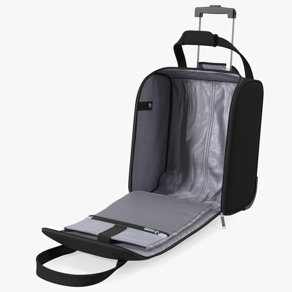 Black Open Softshell Luggage3Dモデル - TurboSquid 2086201