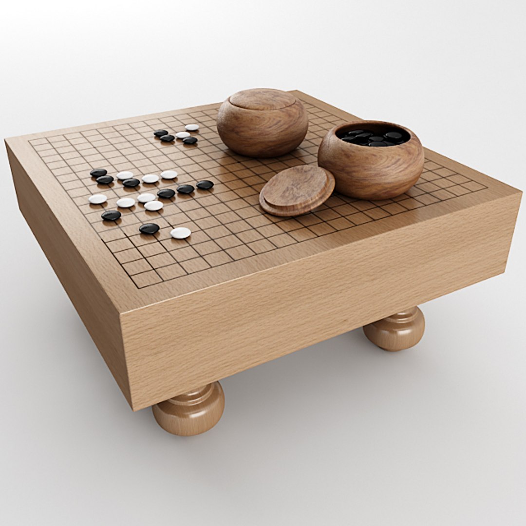 Baduk Board 3D - TurboSquid 1298116