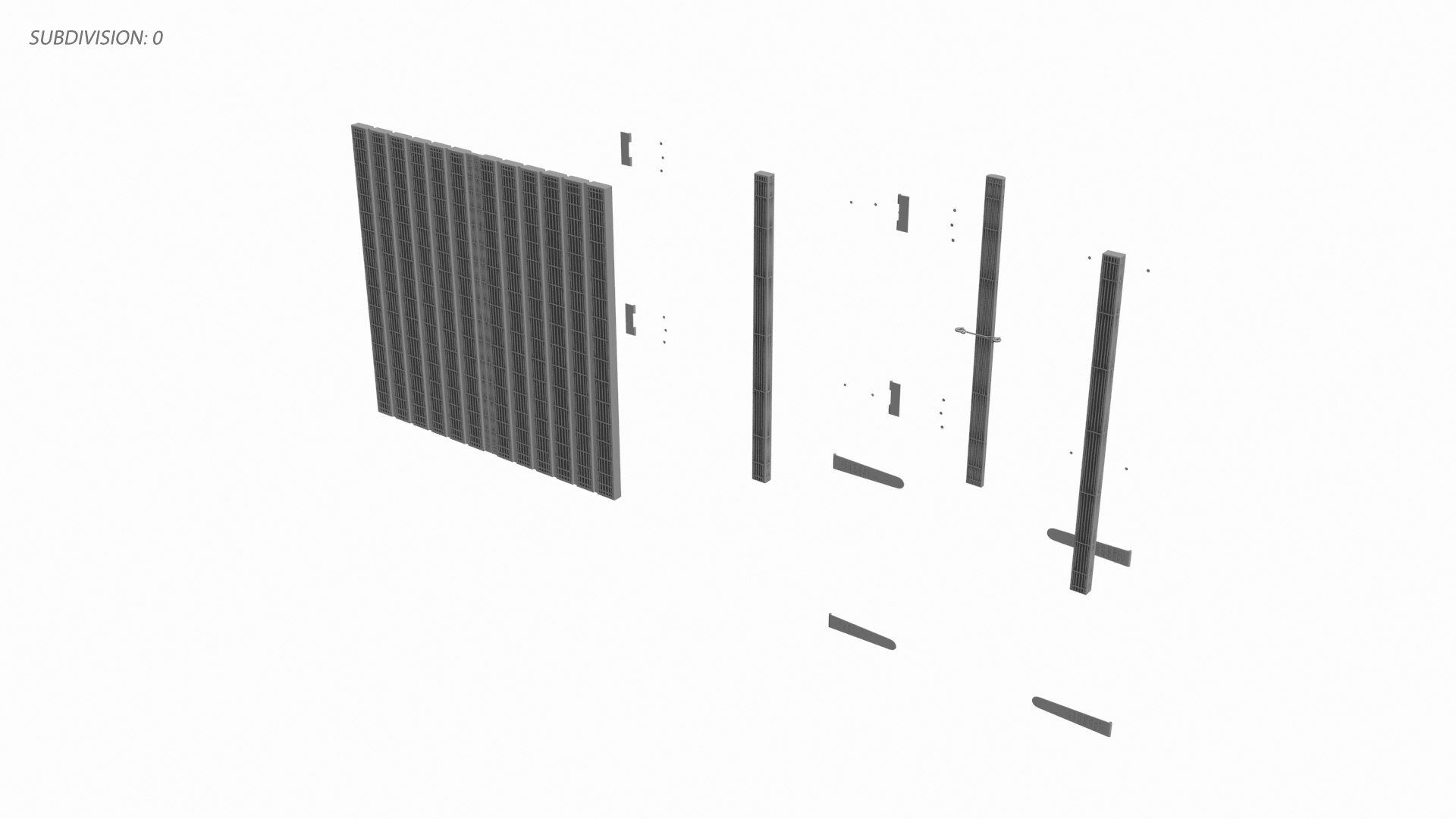 3D Window Shutters Model - TurboSquid 2227485