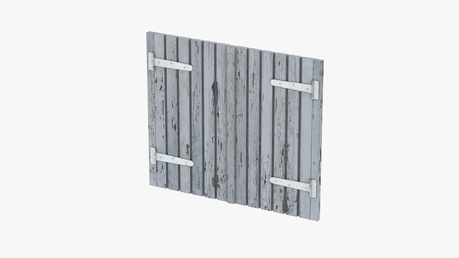 3D Window Shutters Model - TurboSquid 2227485