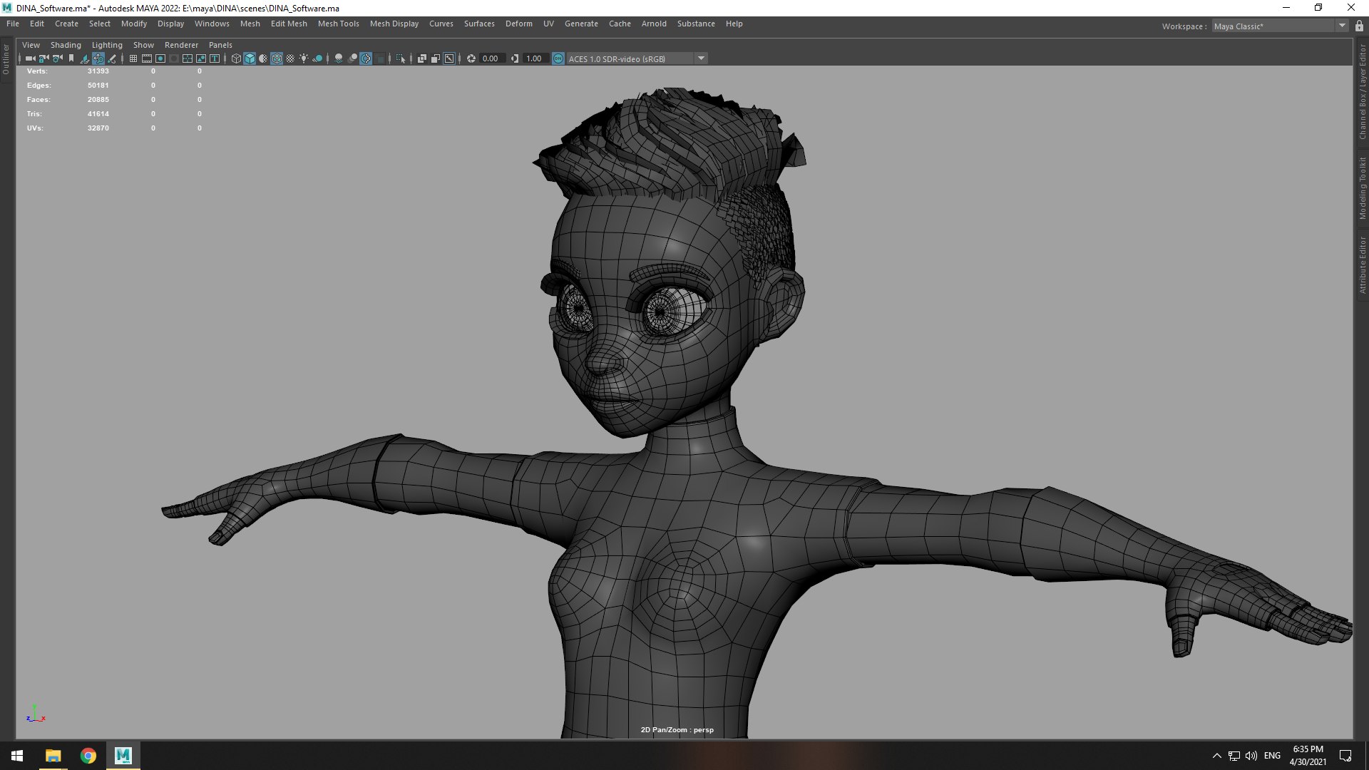 DINA 3D Model - TurboSquid 1726969