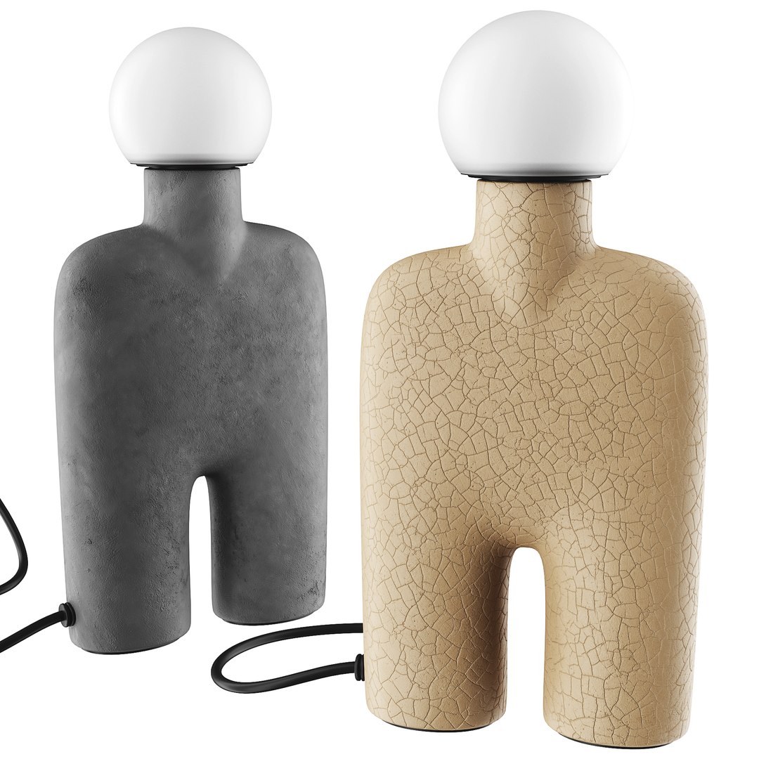 3D Cobra Table Lamp Model - TurboSquid 2300668