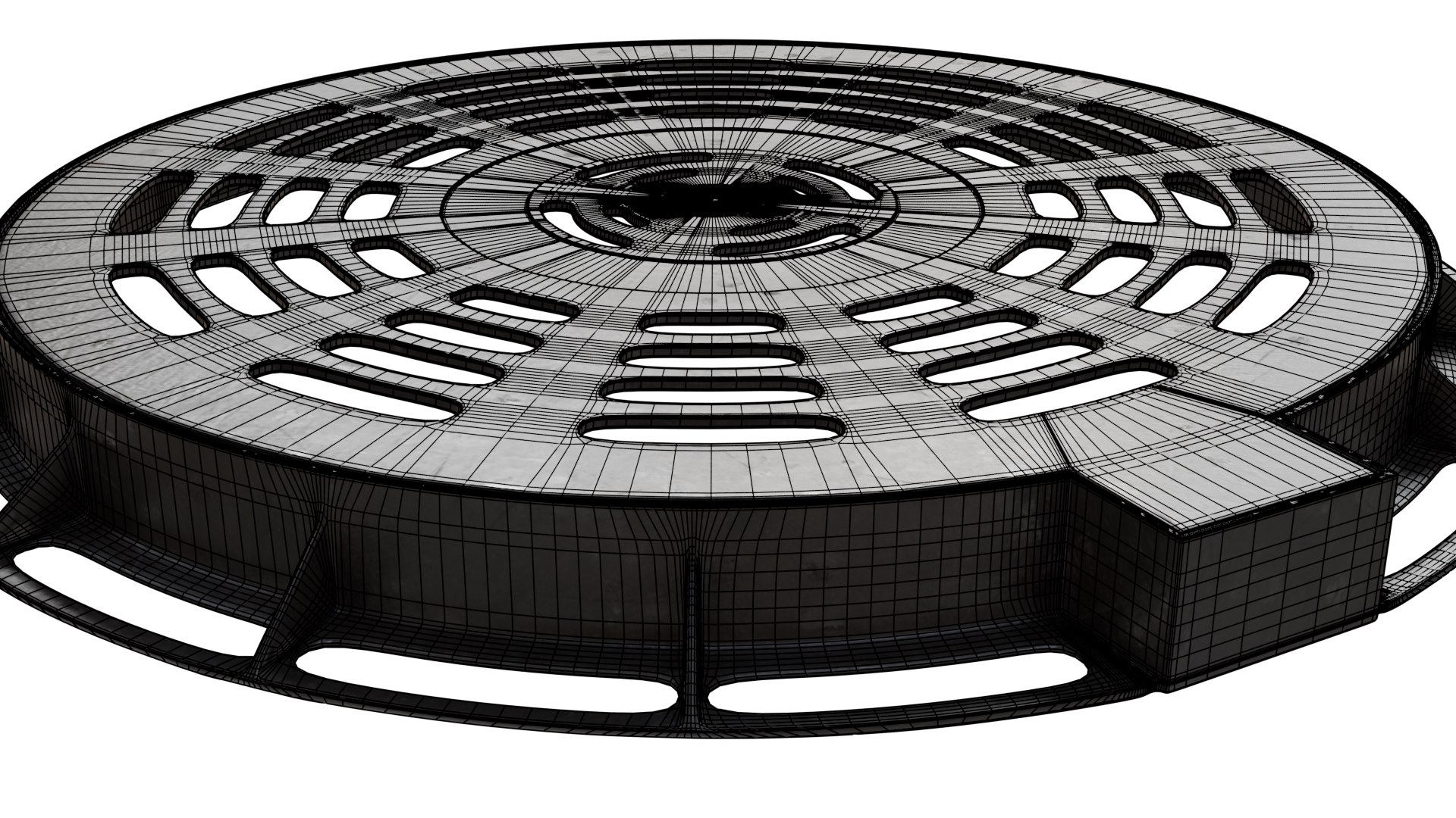 Sewer Manhole 3D Model - TurboSquid 2455332