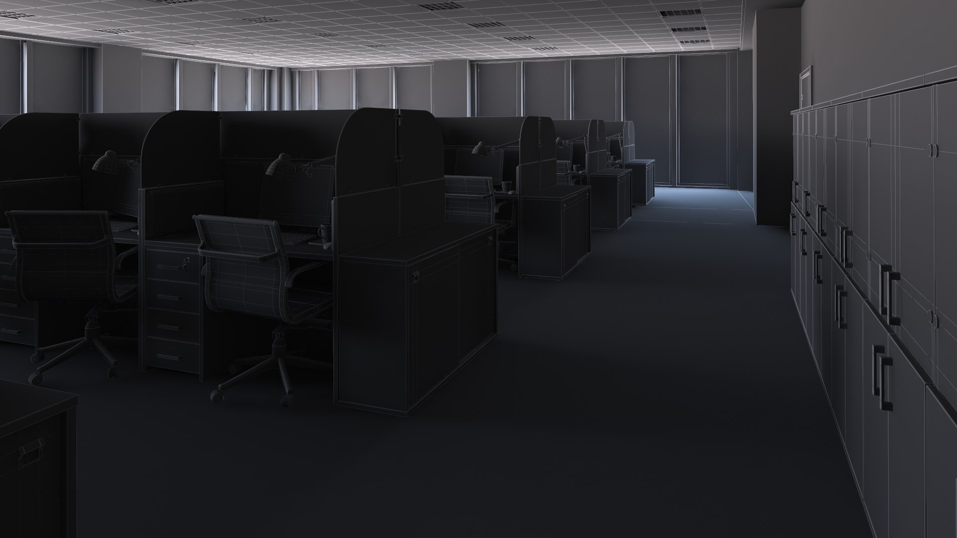 3D Call Center 2 - TurboSquid 2010206