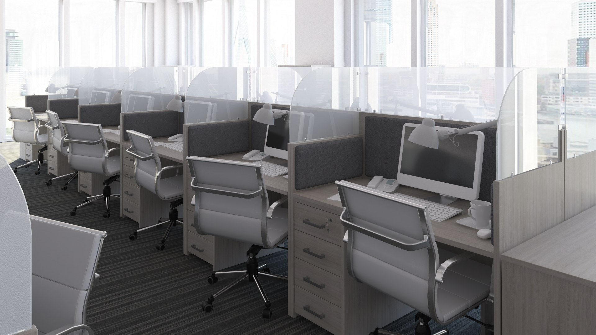 3D Call Center 2 - TurboSquid 2010206