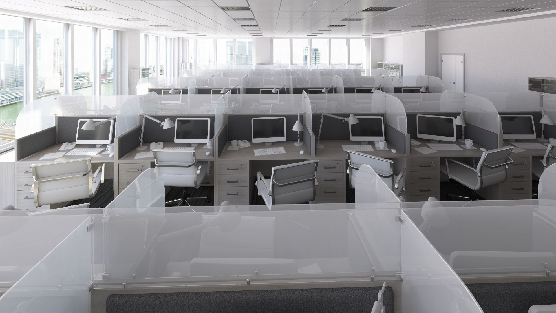 3D Call Center 2 - TurboSquid 2010206