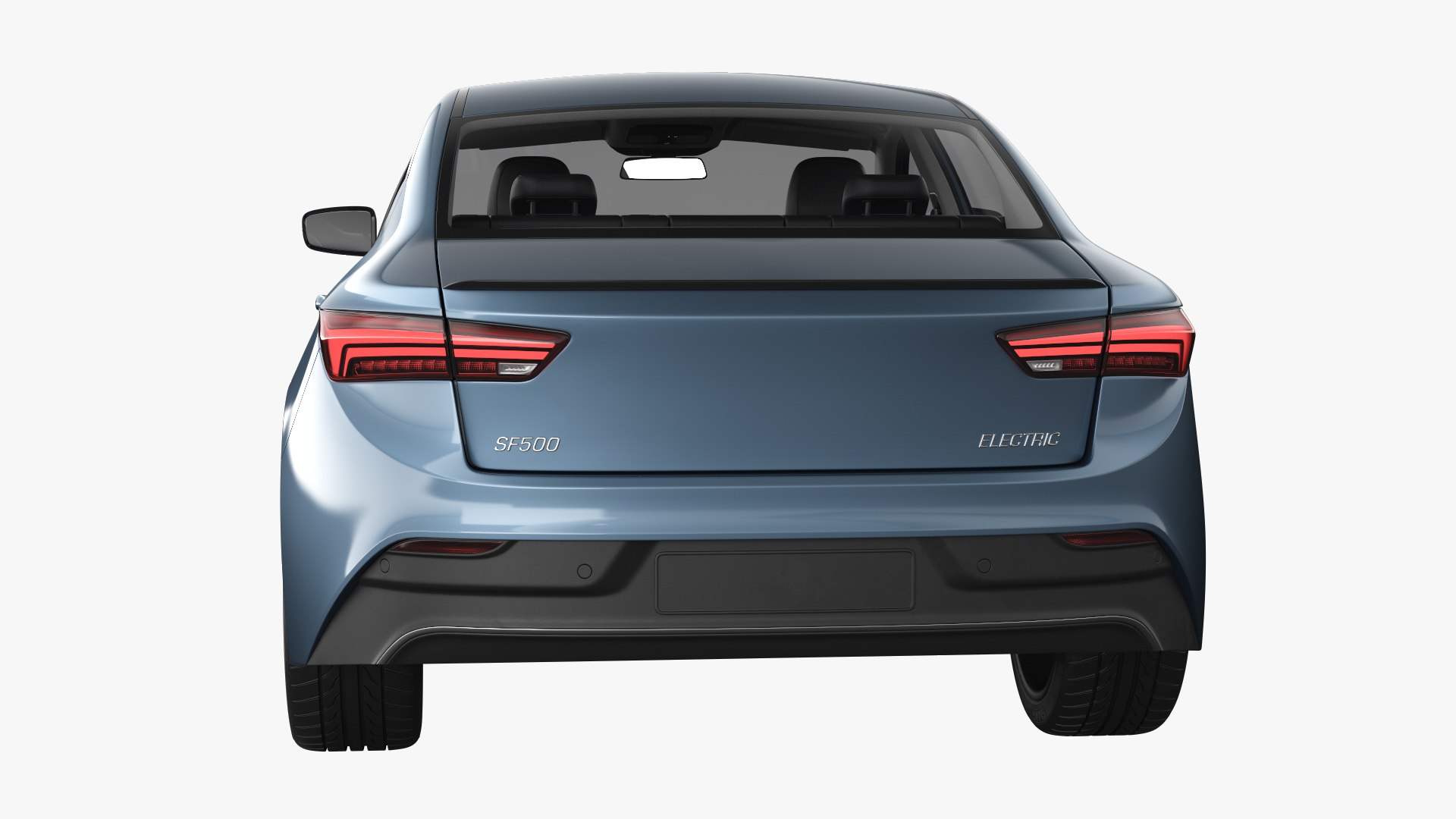 3D Generic Electric Car - TurboSquid 2138752