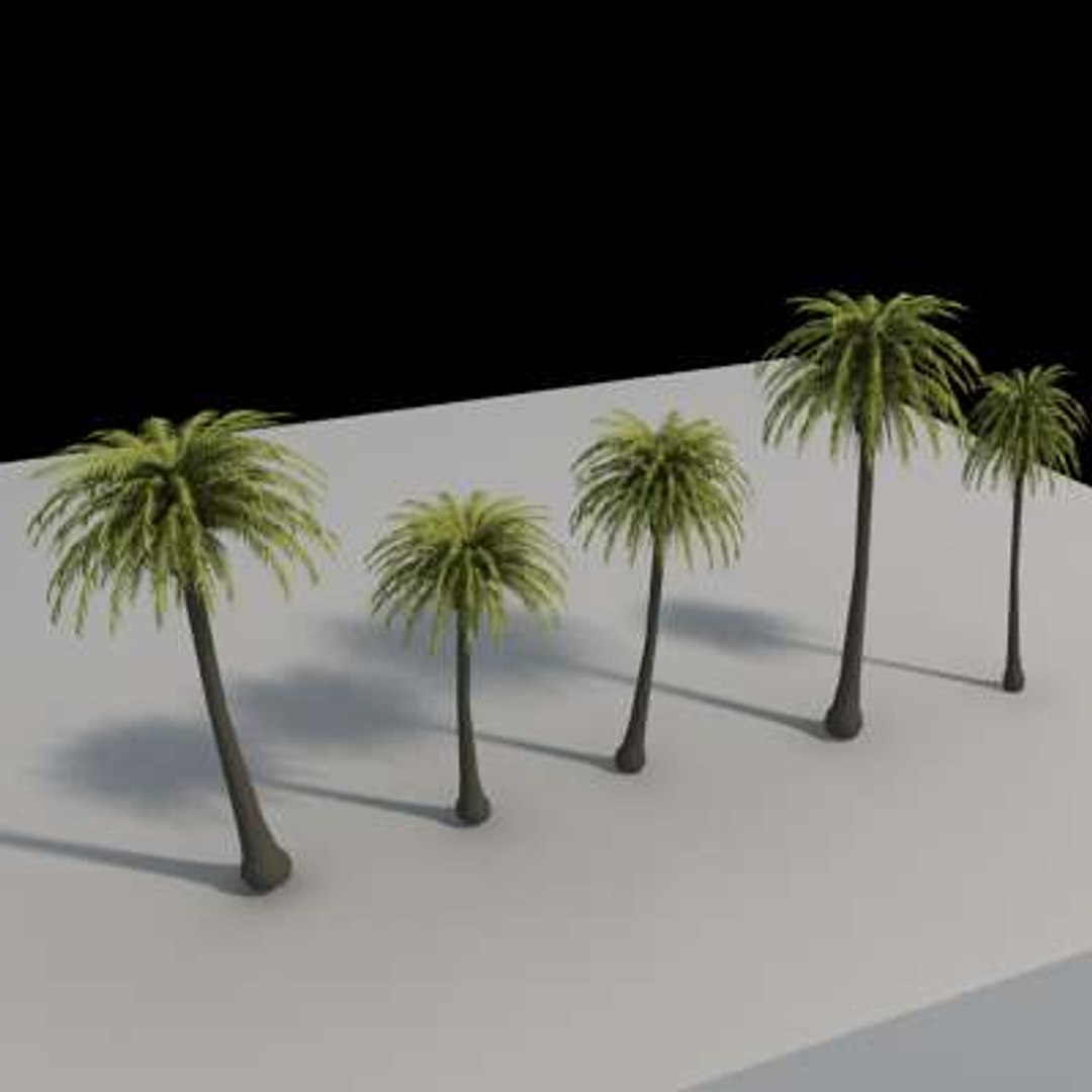 Palm Trees 3d 3ds